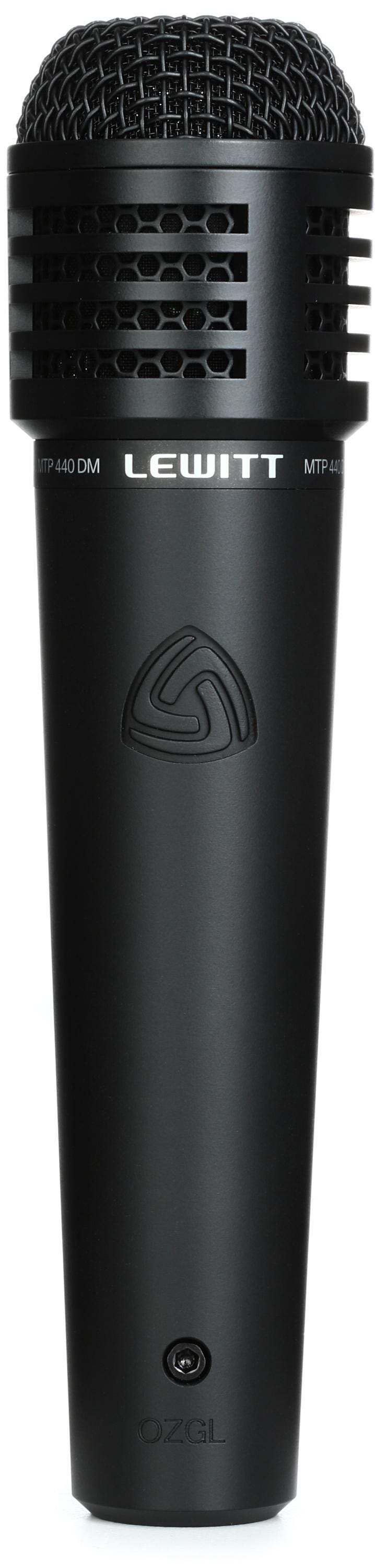 Lewitt MTP 440 DM Dynamic Instrument Microphone | Sweetwater