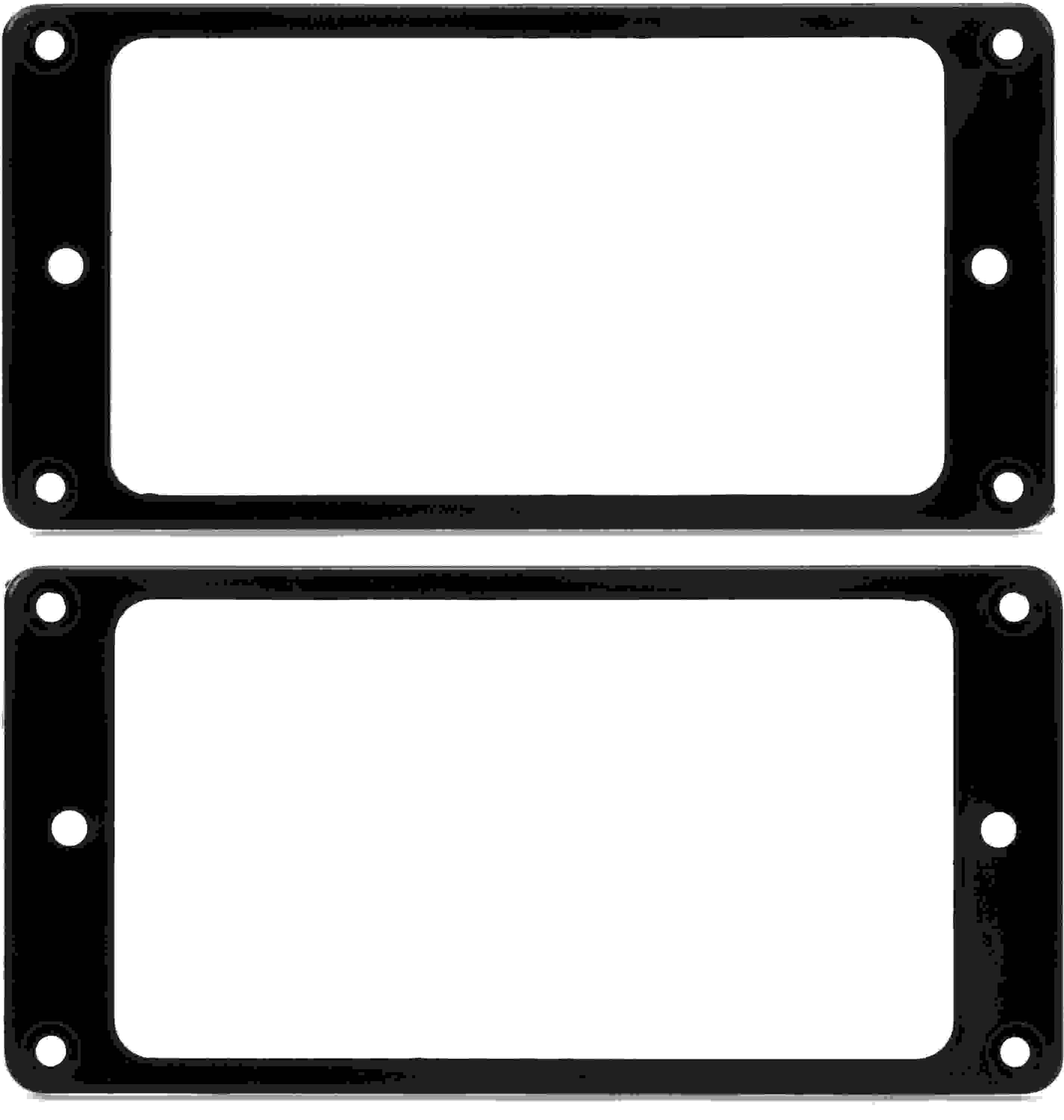 PRS Humbucker Pickup Rings - Black - Straight | Sweetwater