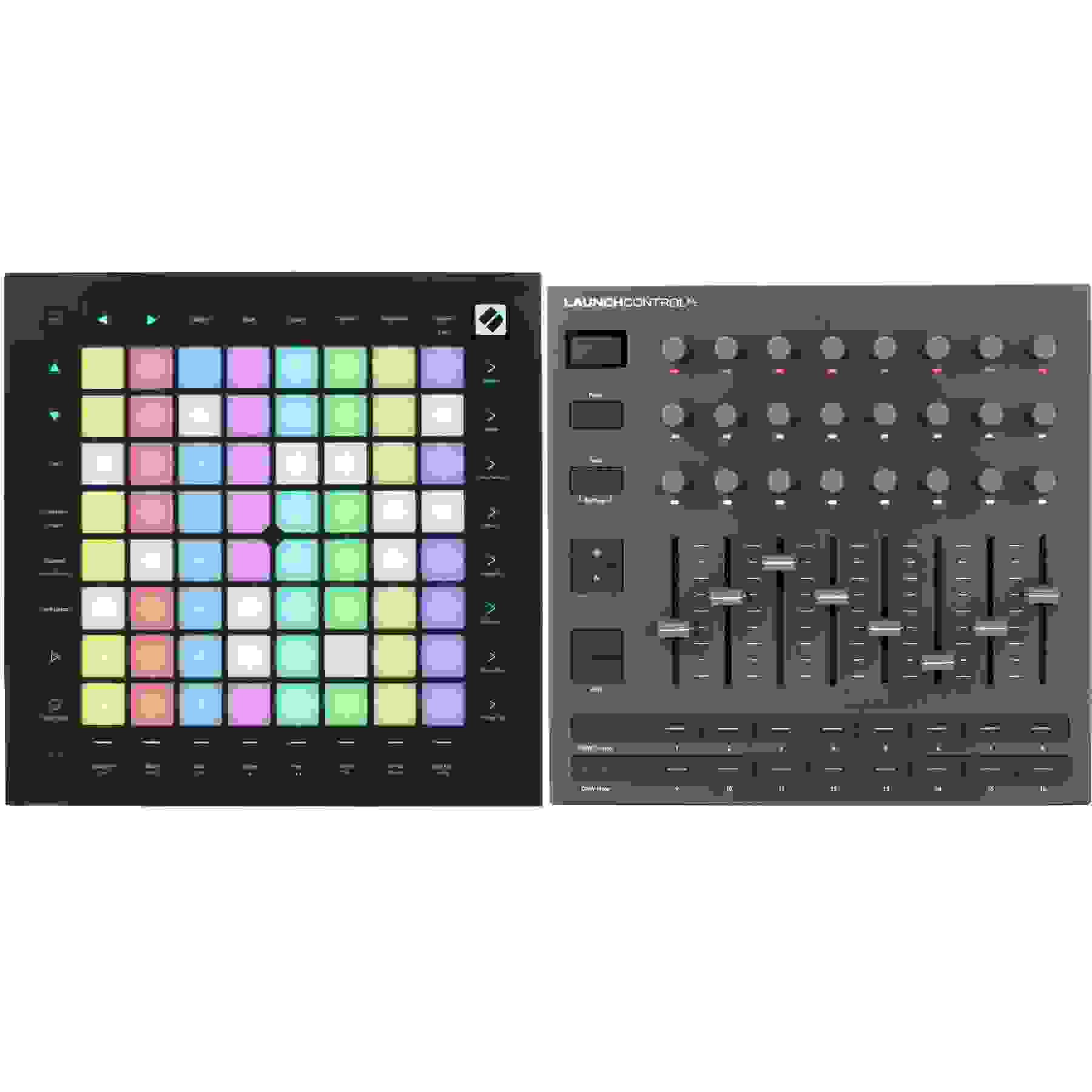 Novation Launchpad Pro MK3 Grid Controller with Launch Control XL 3 MIDI Control Surface ...