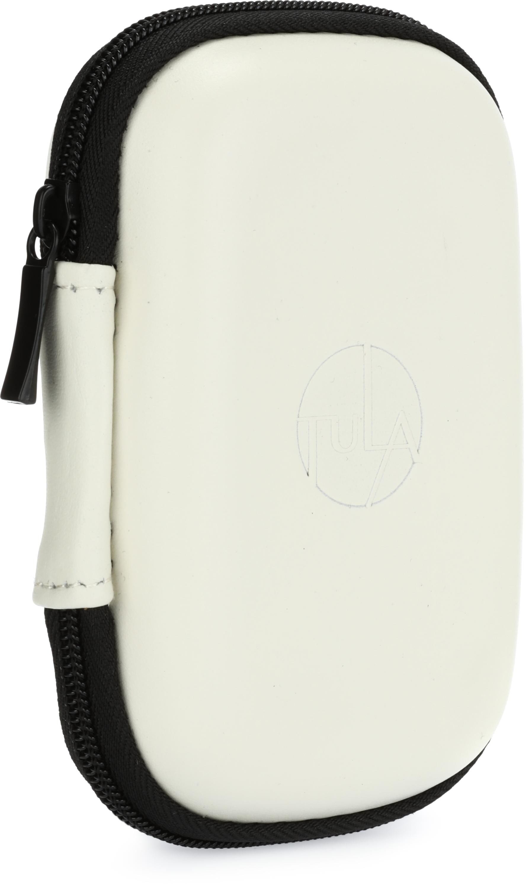 Tula TL-LEATH Hard Nylon Protective Case for Tula Microphone - Cream ...