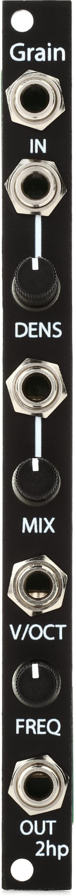 2HP Grain Eurorack Grain Processor Module - Black | Sweetwater