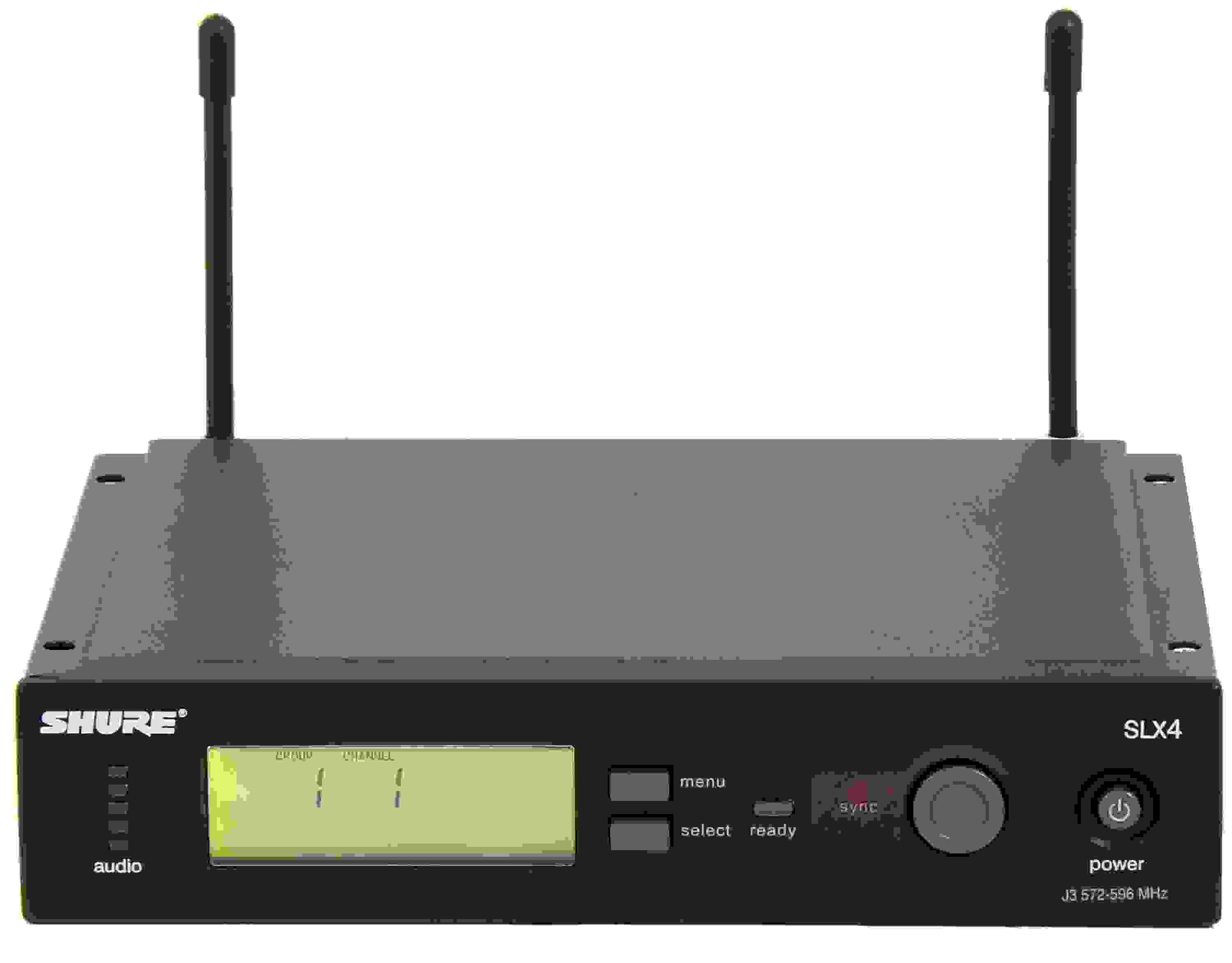 Shure SLX4 Diversity Receiver - L4 Band, 638 - 662 MHz | Sweetwater