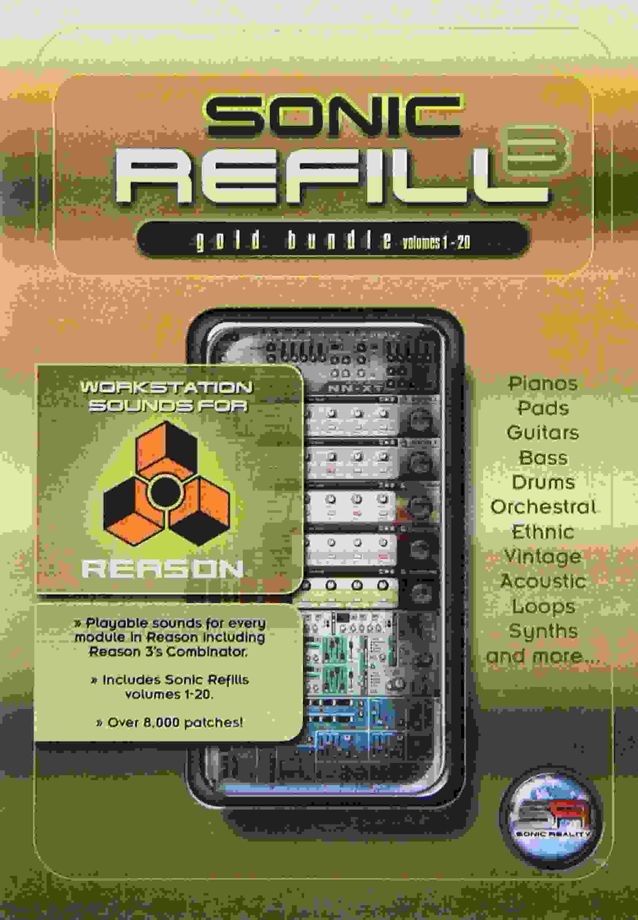 Sonic Reality Sonic ReFills Collection Gold | Sweetwater