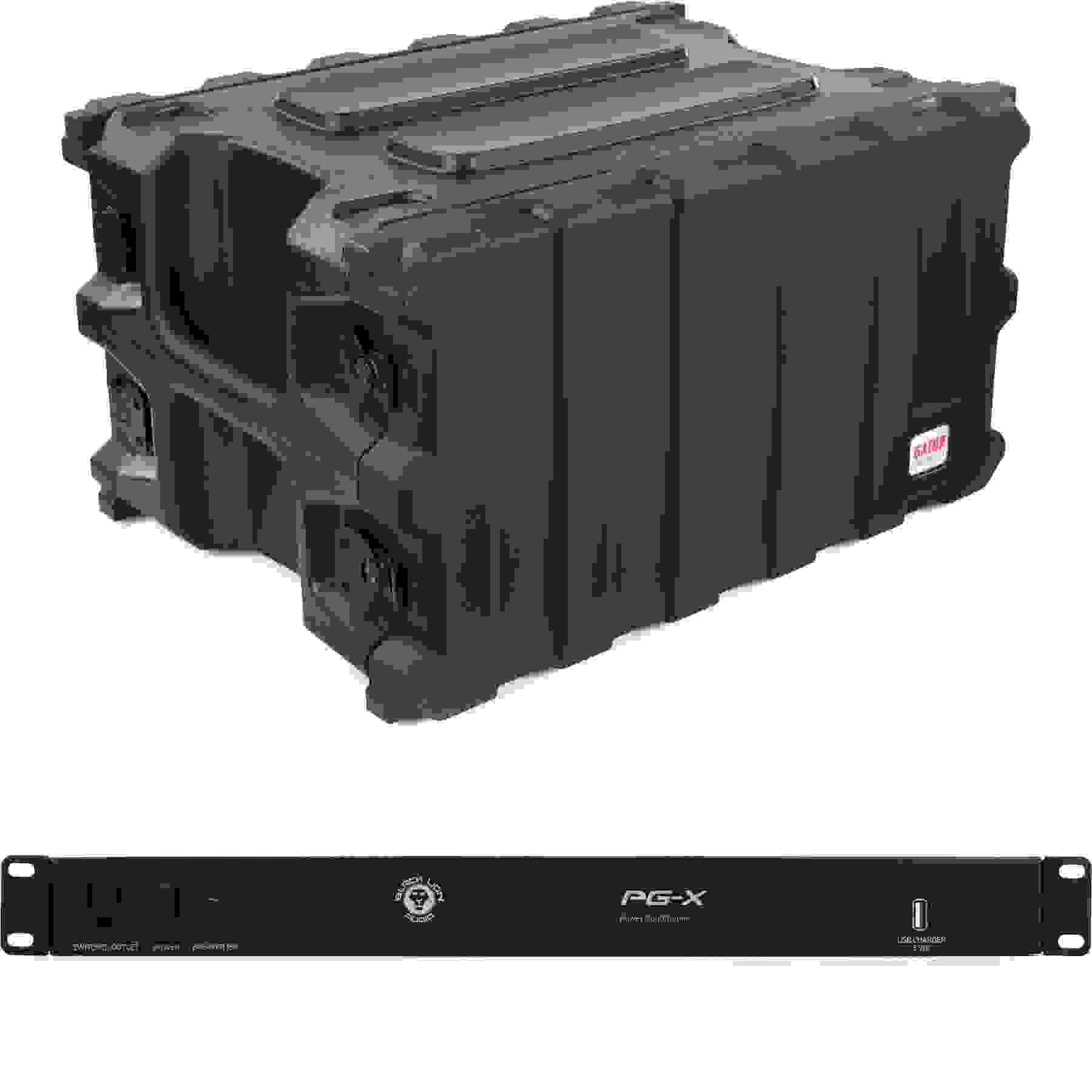 Gator G-PRO-6U-13 Pro Series Shallow Rack Case and Power Conditioner ...