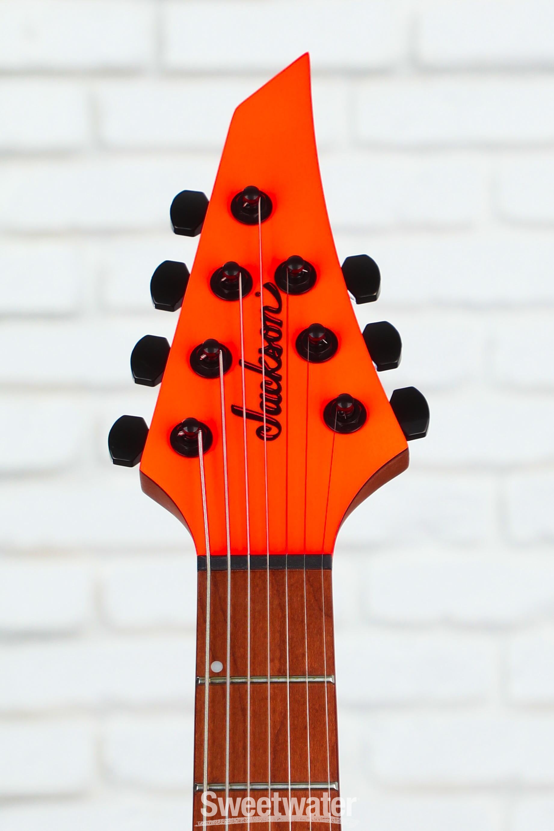 Jackson Pro Series Signature Misha Mansoor Juggernaut HT7 - Neon Orange ...
