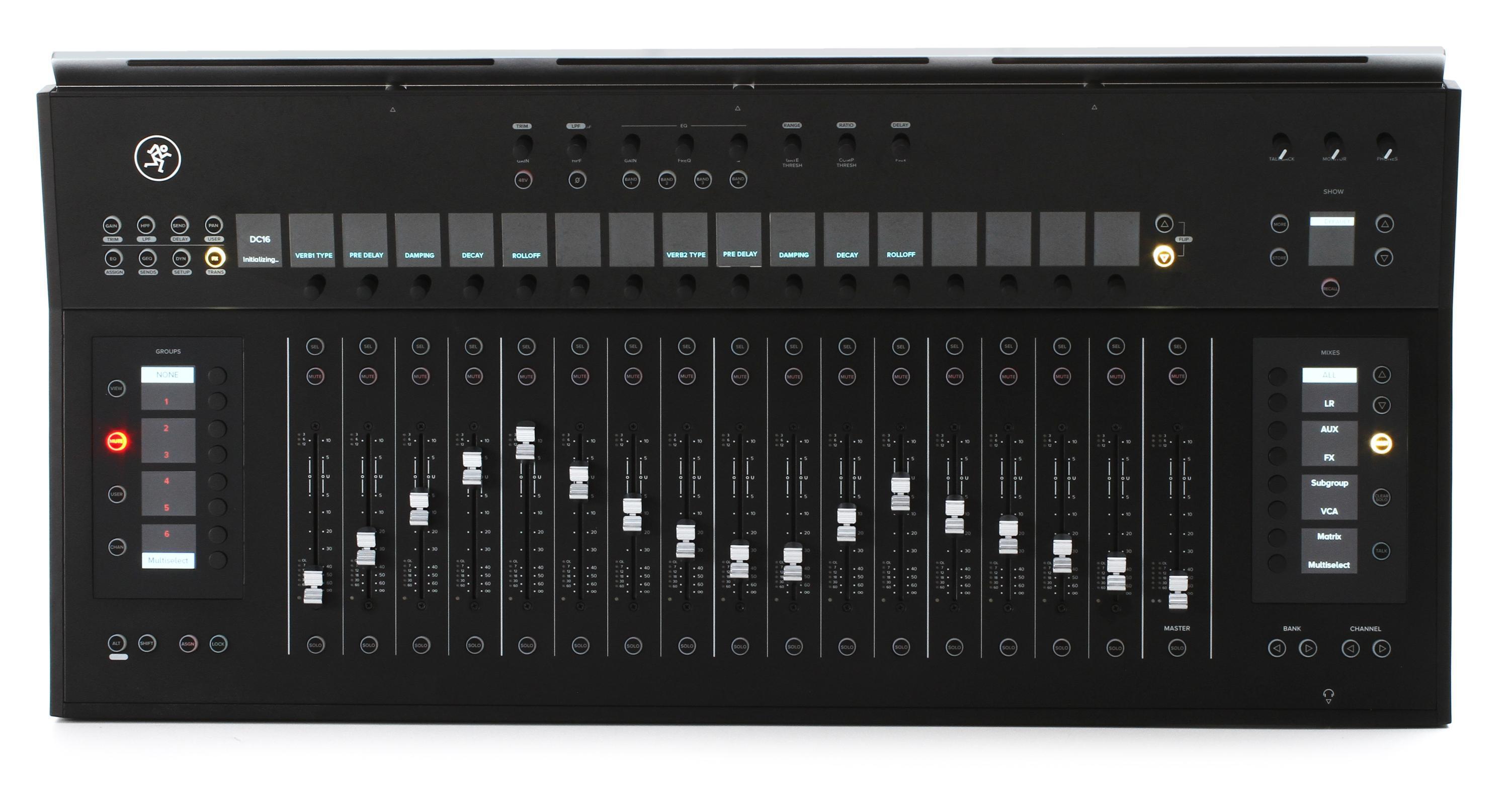 Mackie DC16 - Control Surface for DL32R | Sweetwater