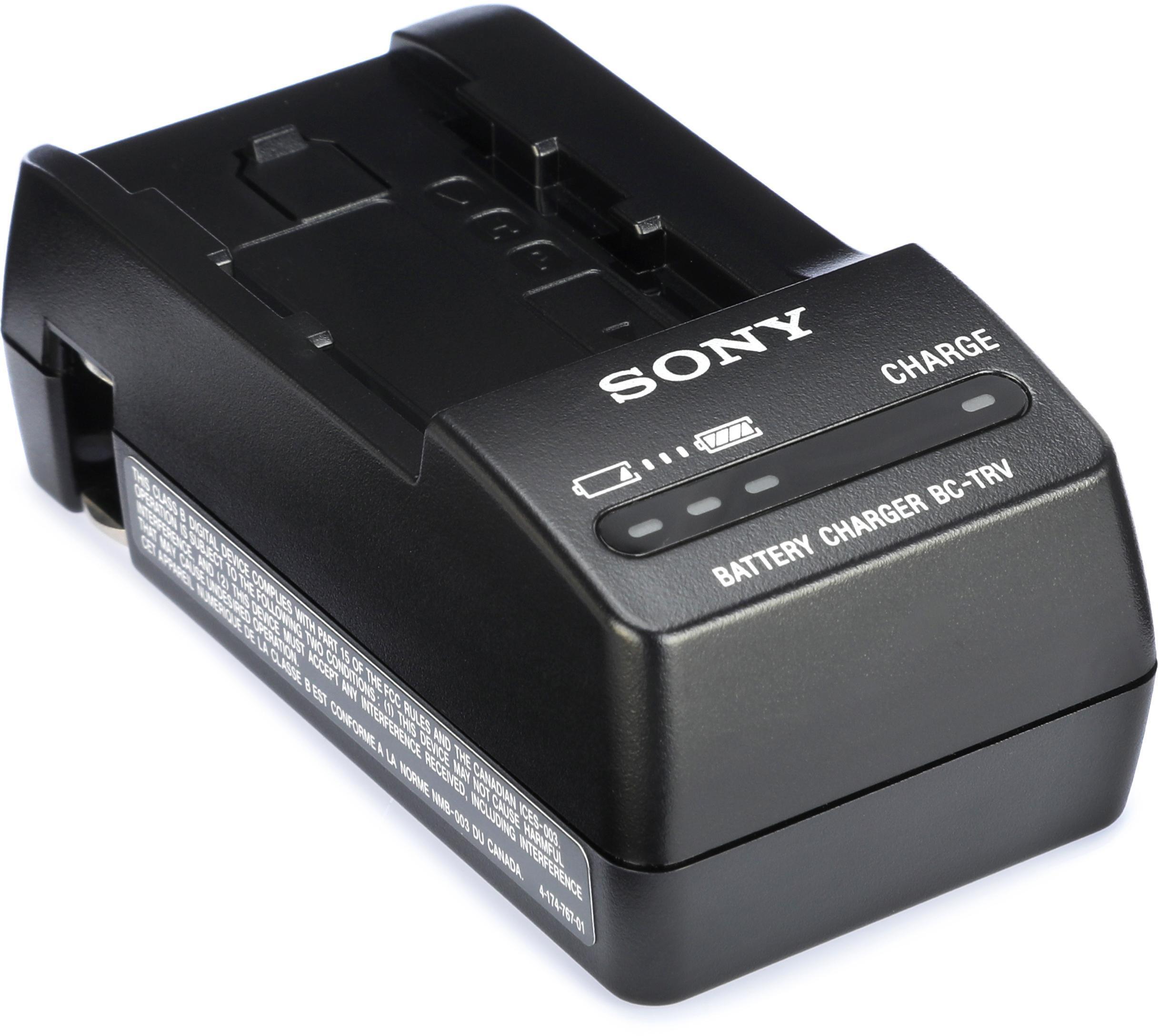 Sony BC-TRV Battery Charger for InfoLITHIUM V, H, P Series | Sweetwater