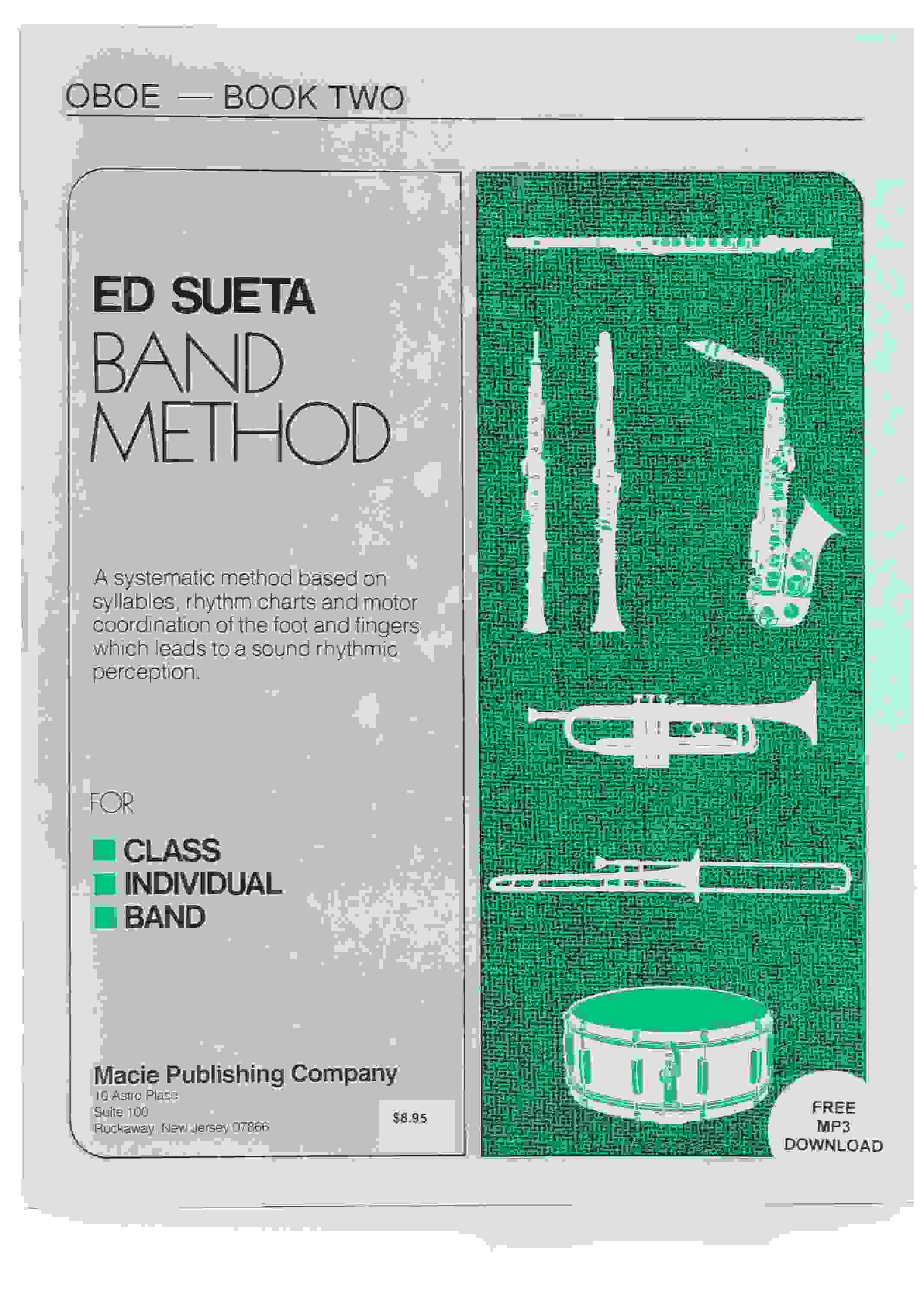 Ed Sueta Music Publications Band Method Book 2 - Oboe | Sweetwater