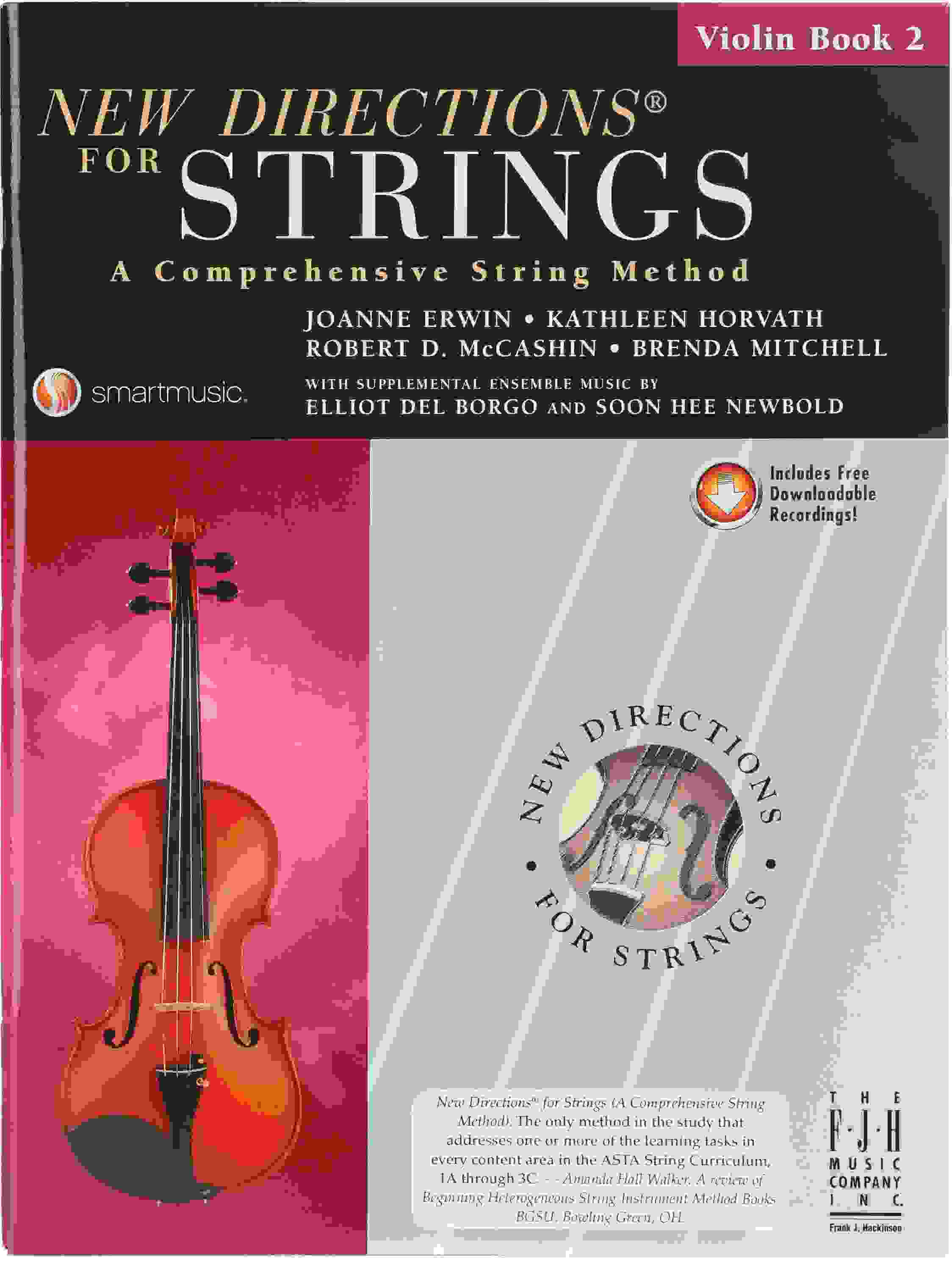 FJH Music New Directions for Strings Book 2 - Violin | Sweetwater