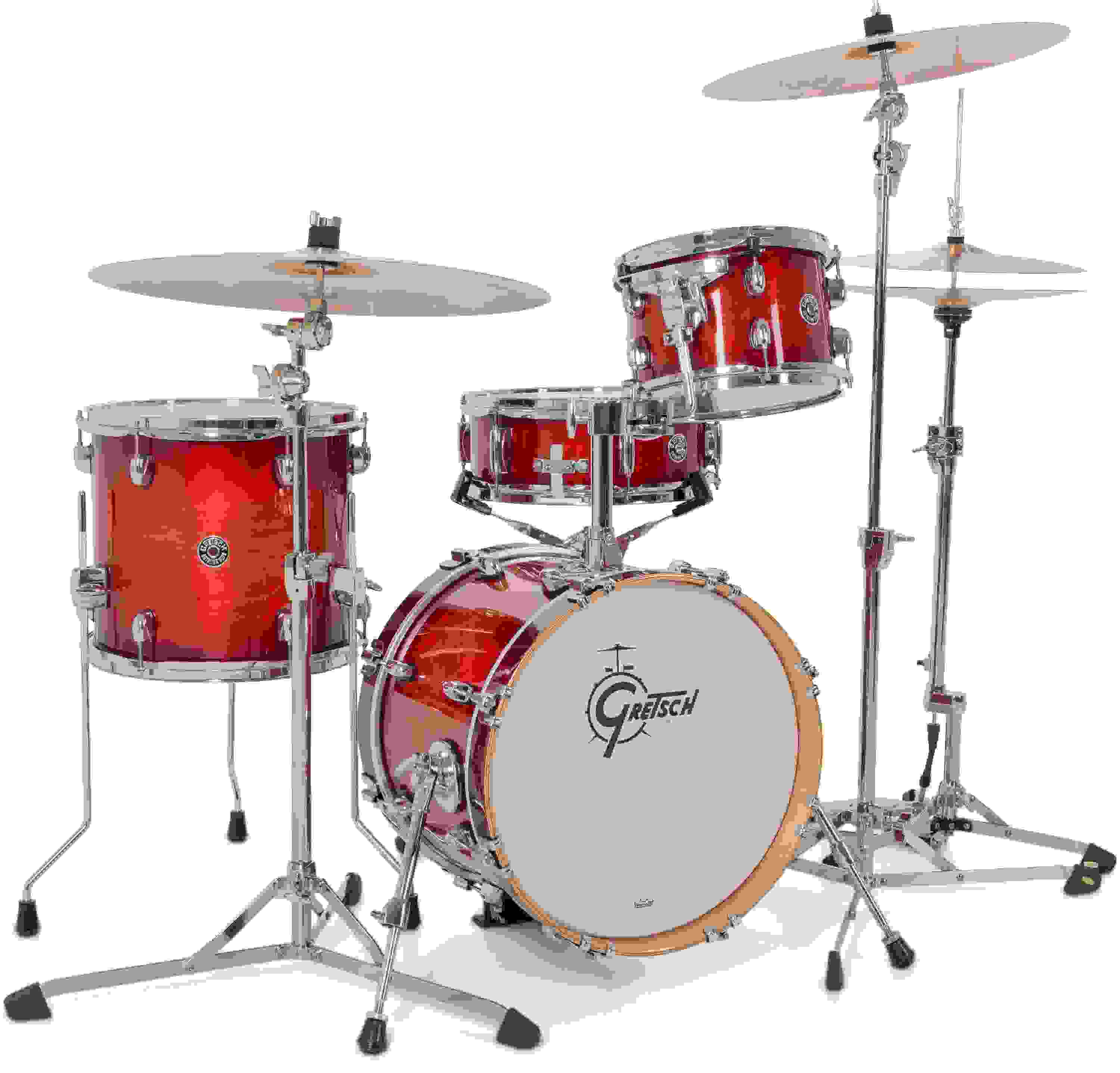 Gretsch Drums Catalina Club Micro 4-piece Shell Pack - Crimson Burst ...