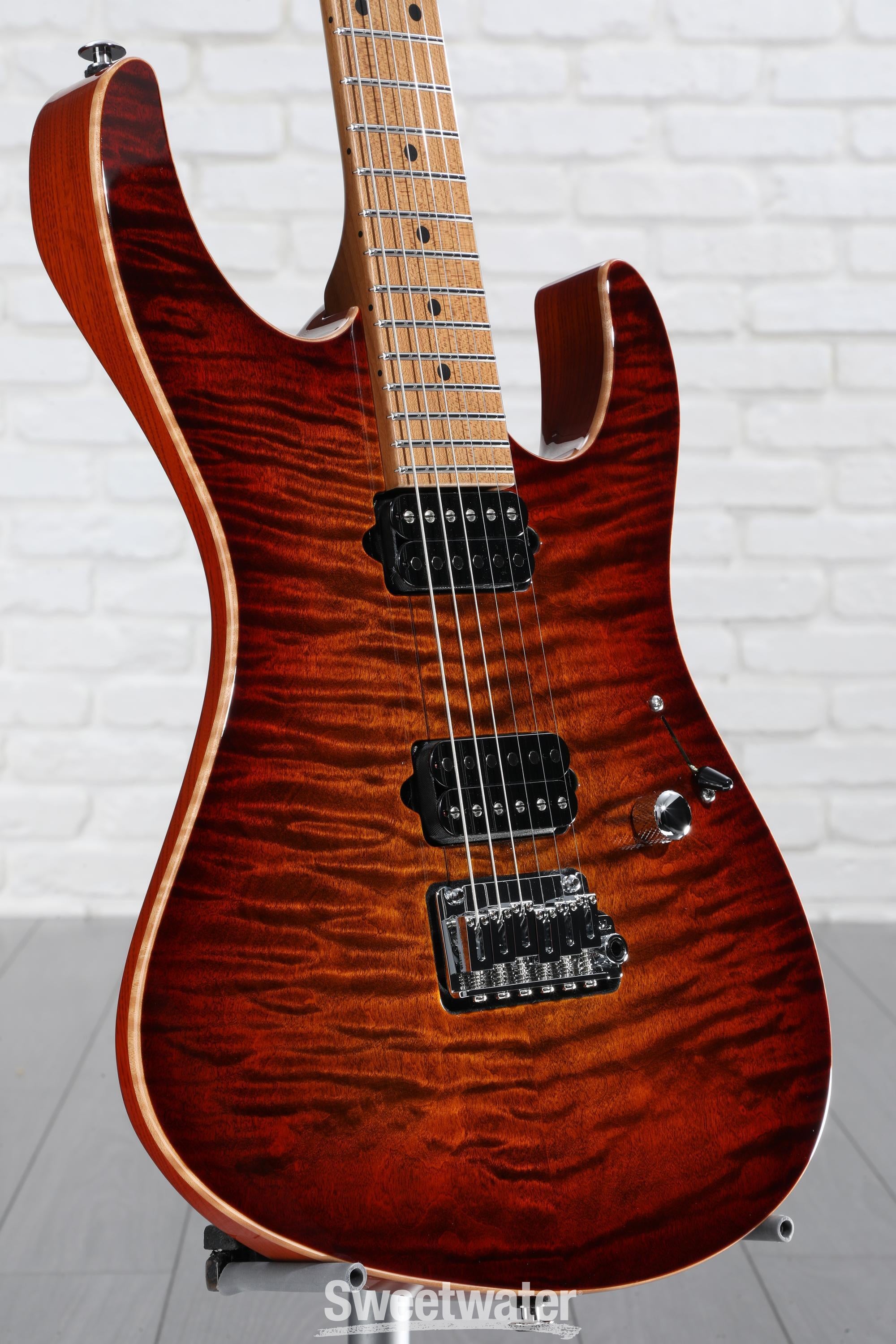 Suhr Modern Custom Electric Guitar - Trans Brown | Sweetwater