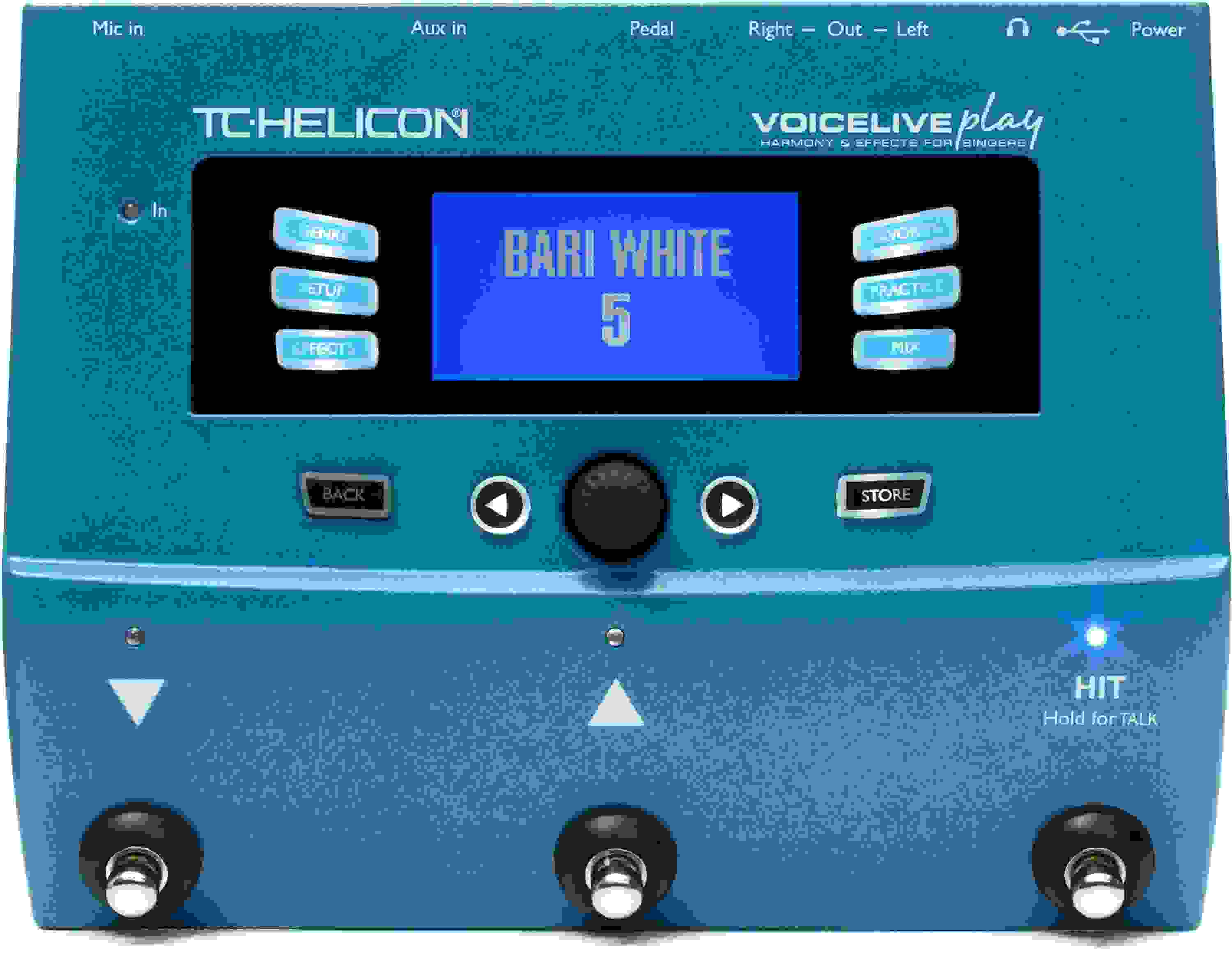 TC-Helicon VoiceLive Play Vocal Harmony and Effects Pedal | Sweetwater