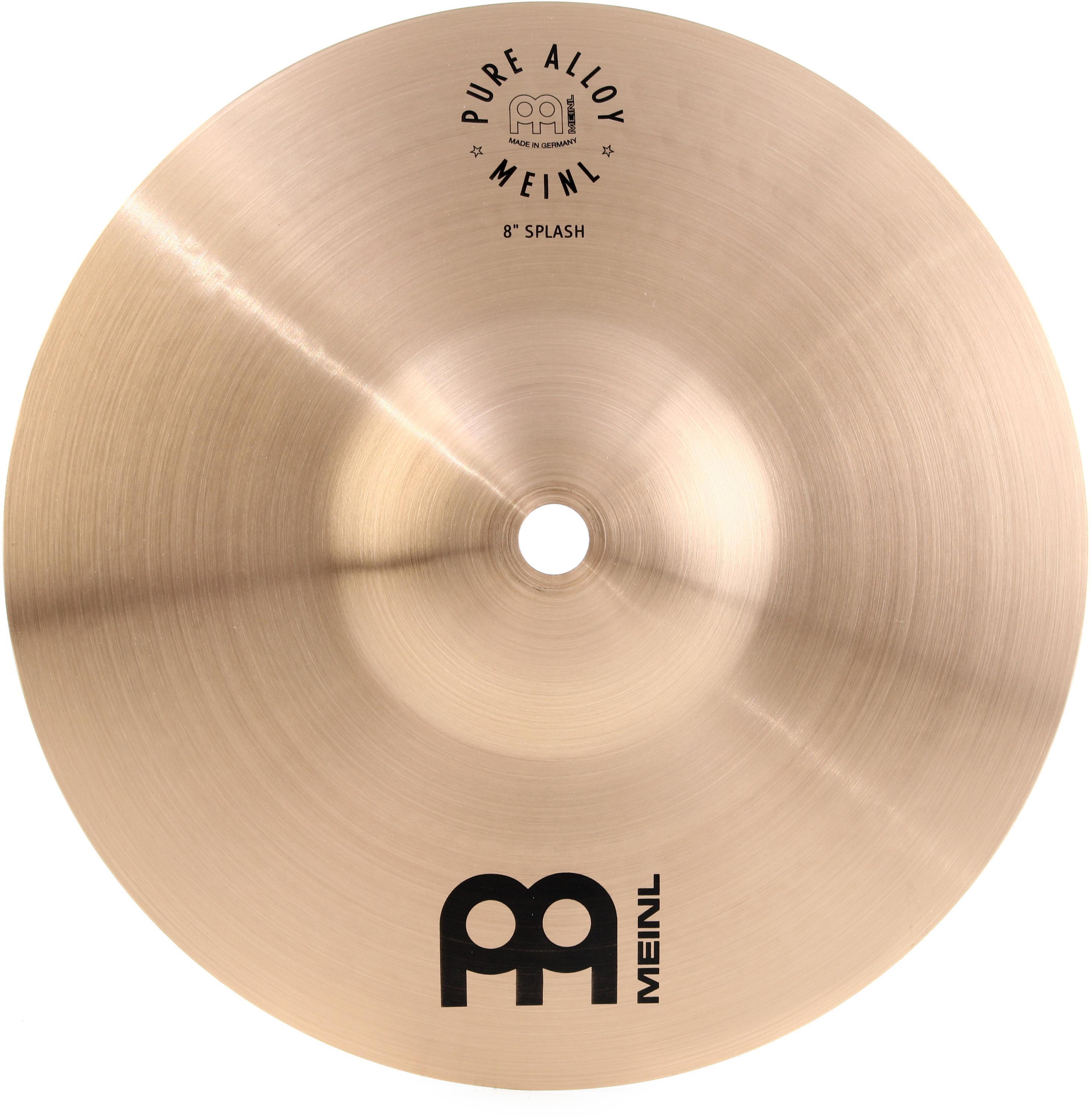 Meinl Cymbals Pure Alloy Splash Cymbal - 8 inch, Traditional | Sweetwater