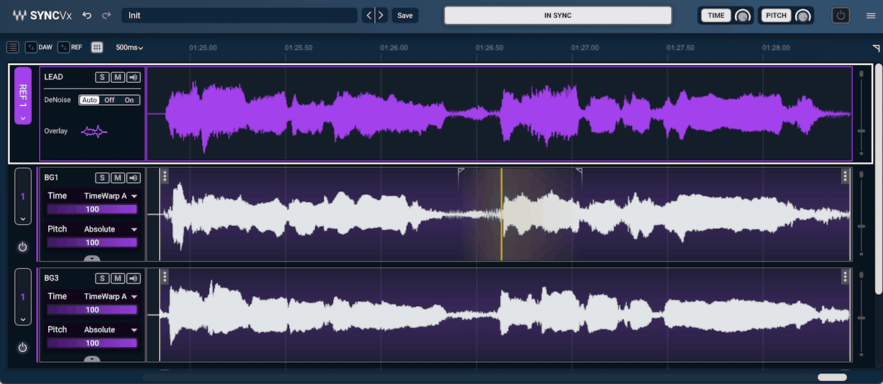 Waves Sync Vx Vocal Alignment Plug-in | Sweetwater