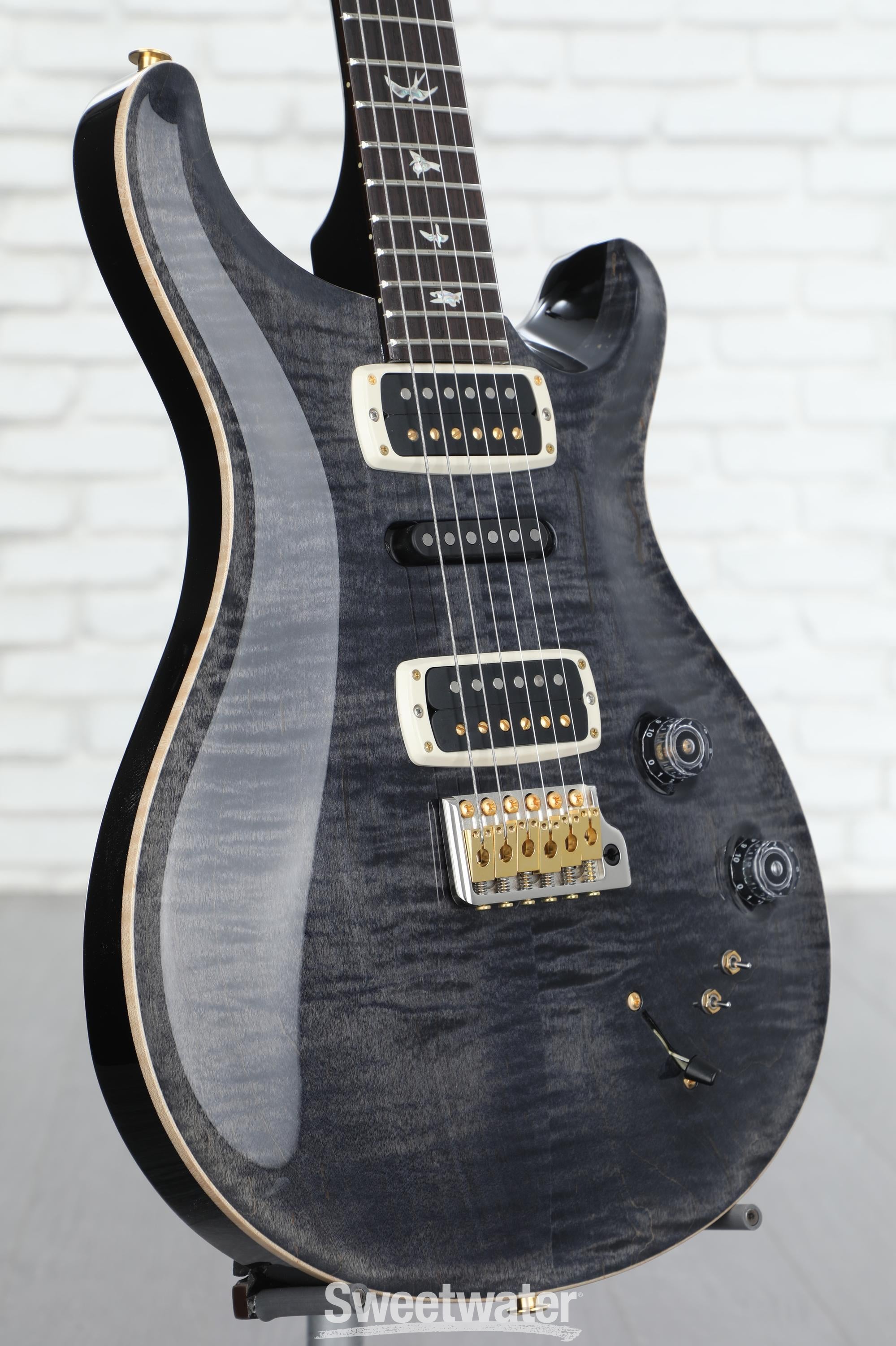 PRS Modern Eagle V 10-Top Electric Guitar - Gray Black | Sweetwater