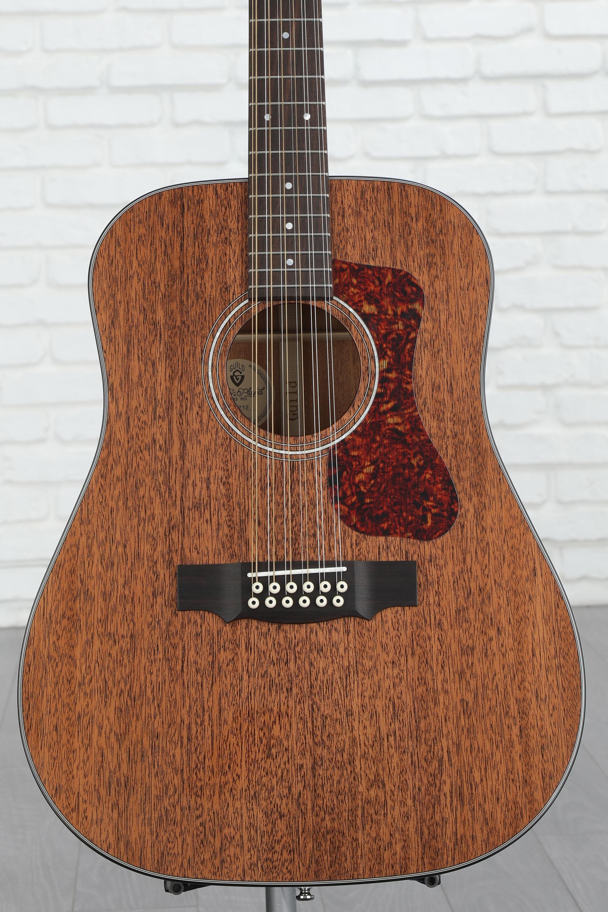 Guild D-1212 12-string Acoustic Guitar - Natural | Sweetwater