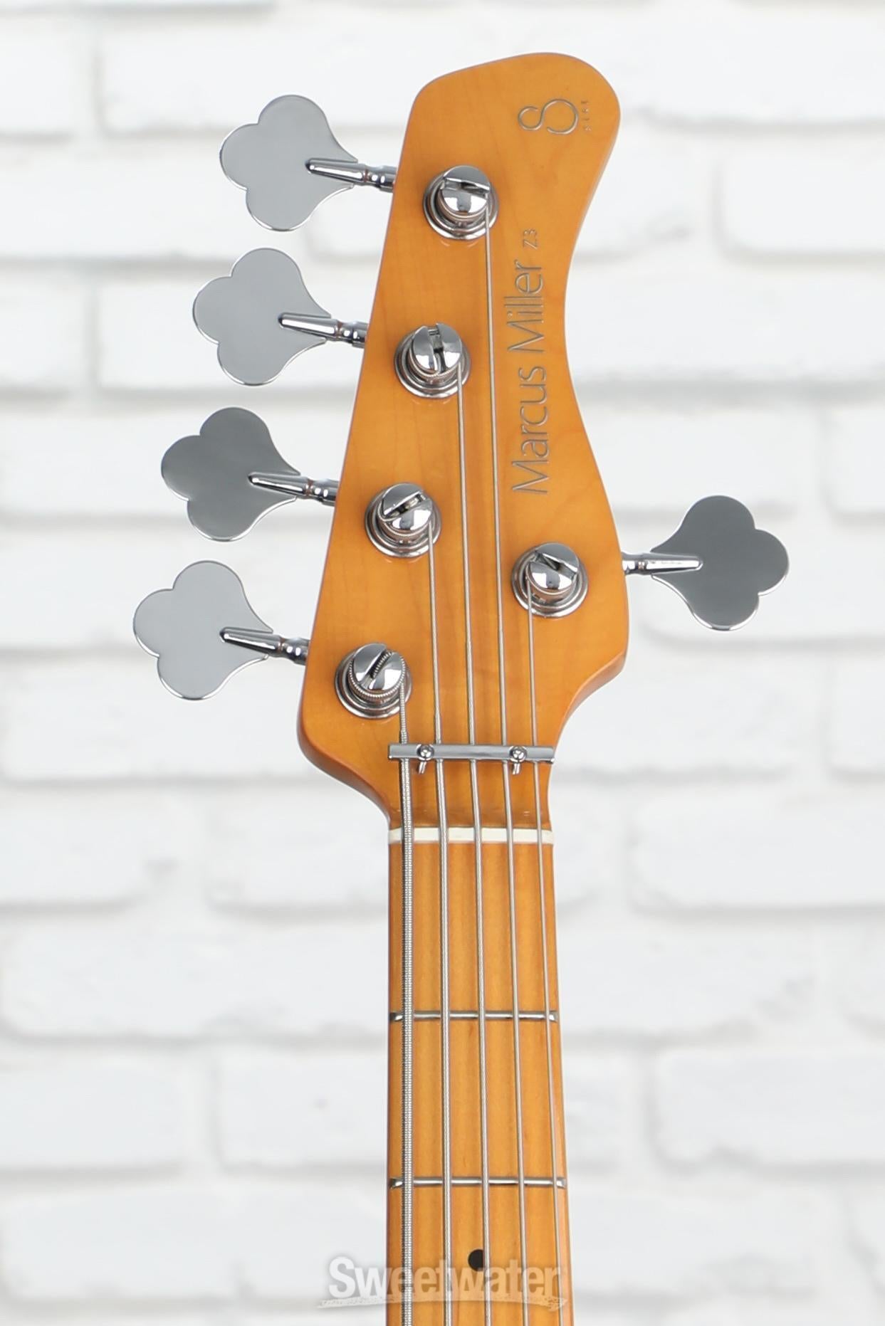 Sire Marcus Miller Z3 5-string Bass Guitar - Blue | Sweetwater