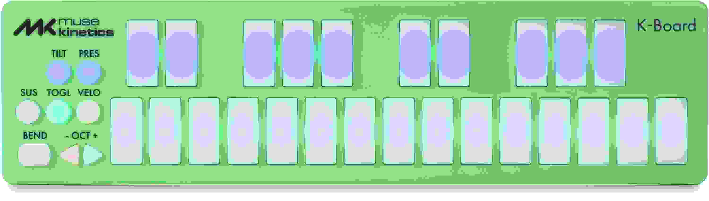 Muse Kinetics K-Board-C Smart Sensor USB MPE MIDI Keyboard Controller ...
