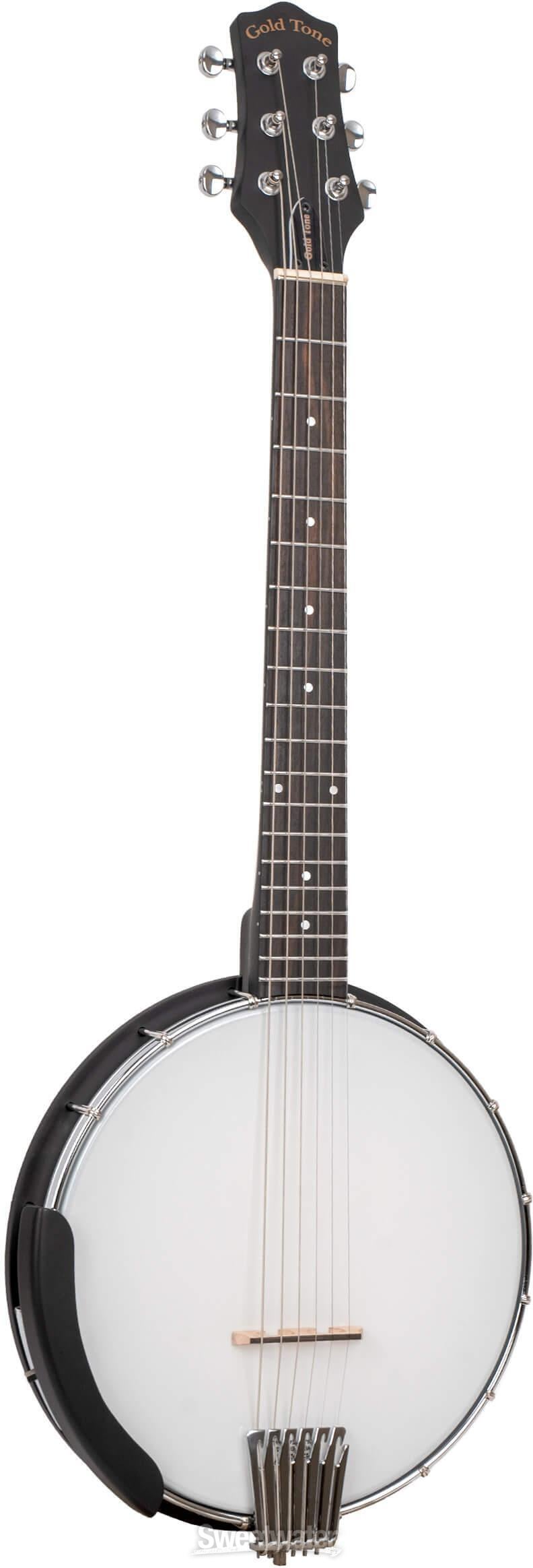 Gold Tone AC-6 Mini Acoustic Composite Banjitar | Sweetwater