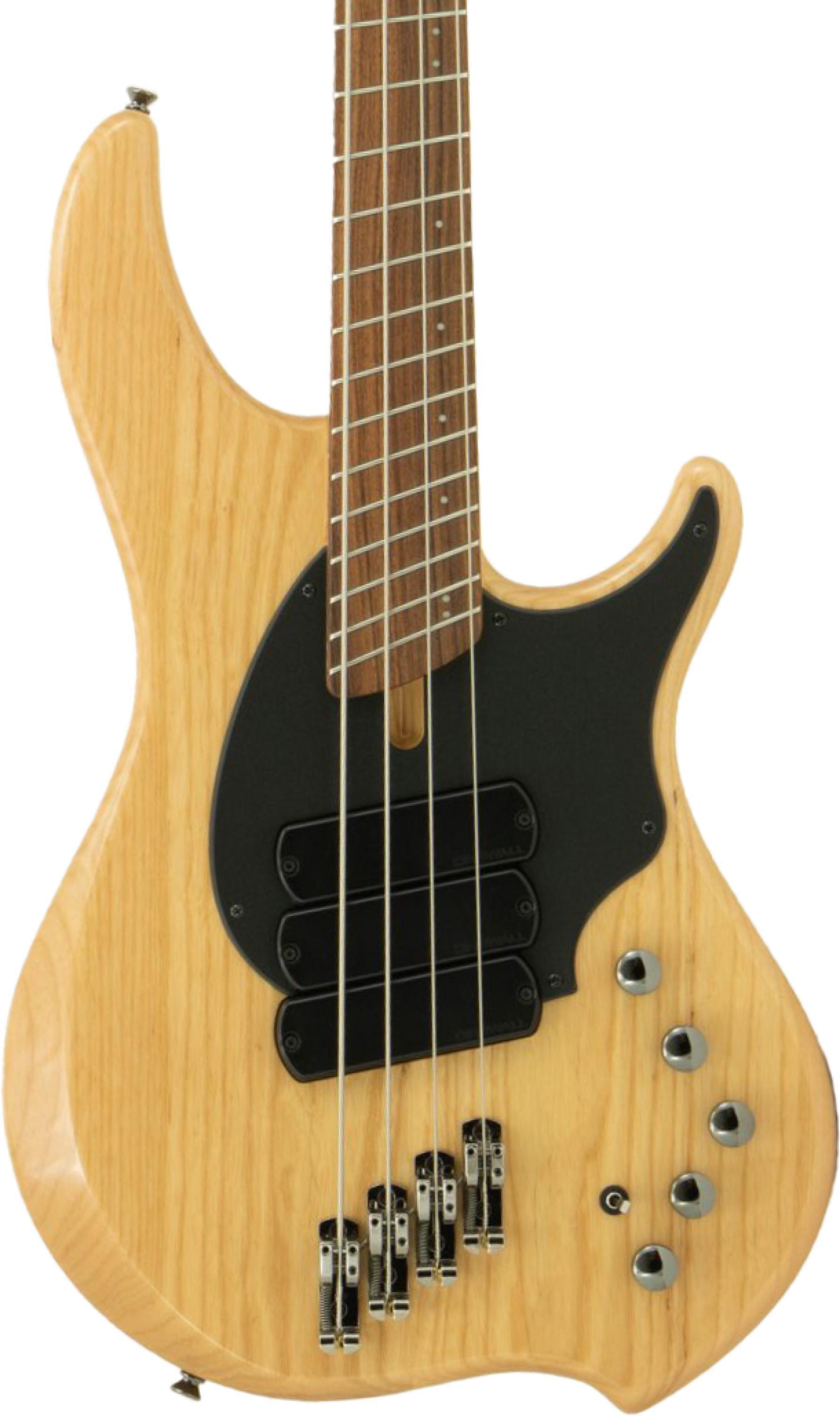 Dingwall Guitars Combustion 4-string Electric Bass - Natural Ash with ...