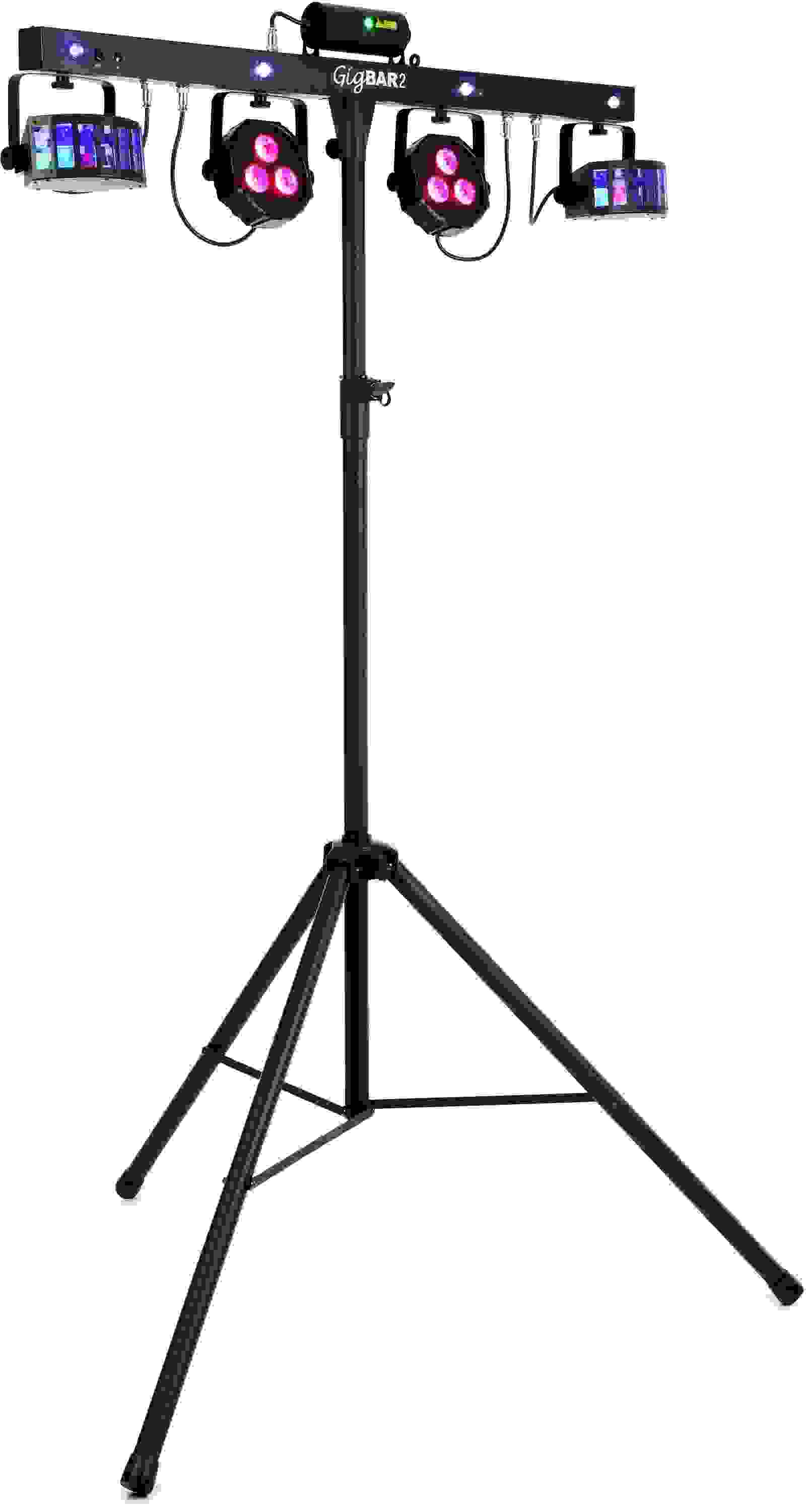 Chauvet DJ GigBAR 2 4-in-1 Lighting System with Stand | Sweetwater
