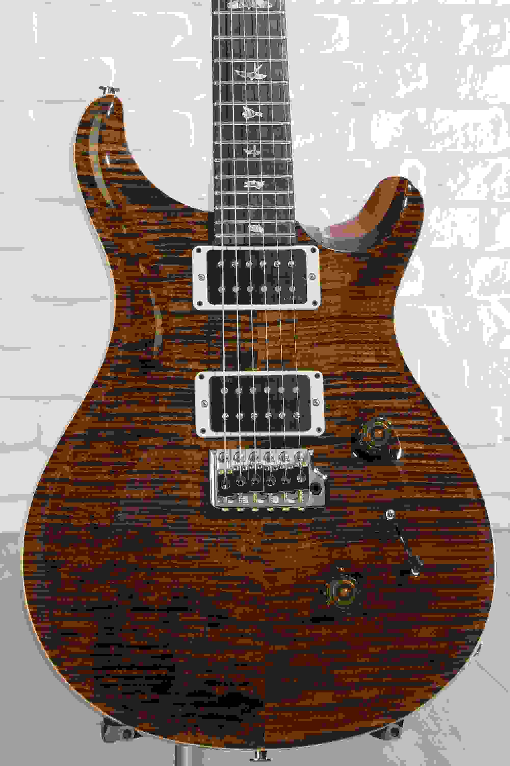 PRS 40th Anniversary Custom 24 Electric Guitar - Tiger Eye | Sweetwater
