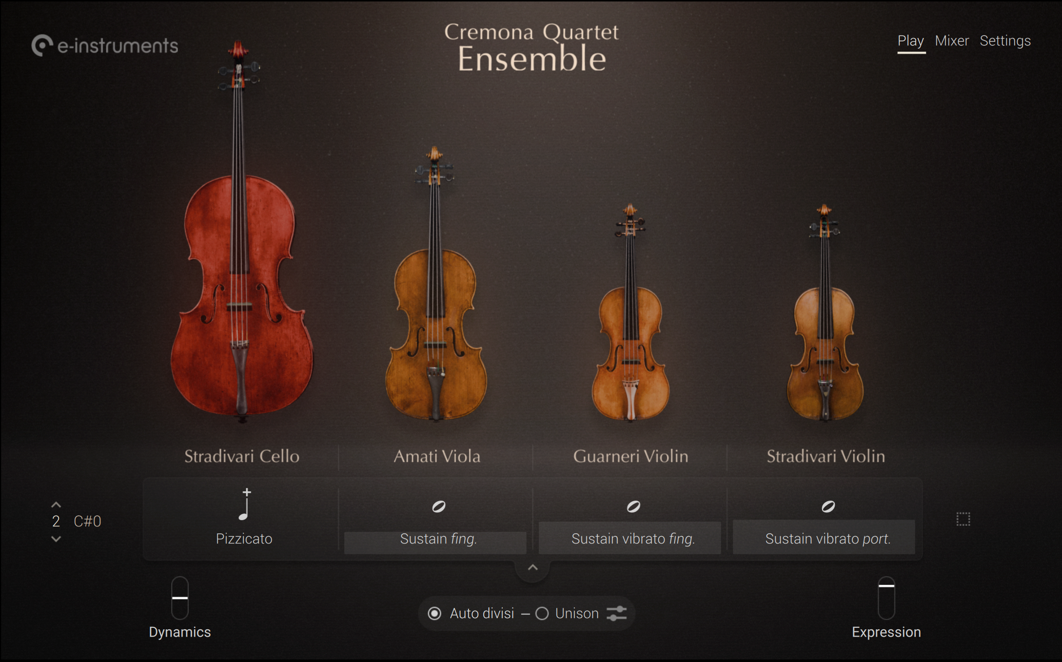 Native Instruments Cremona Quartet Ensemble Virtual Instrument Library ...