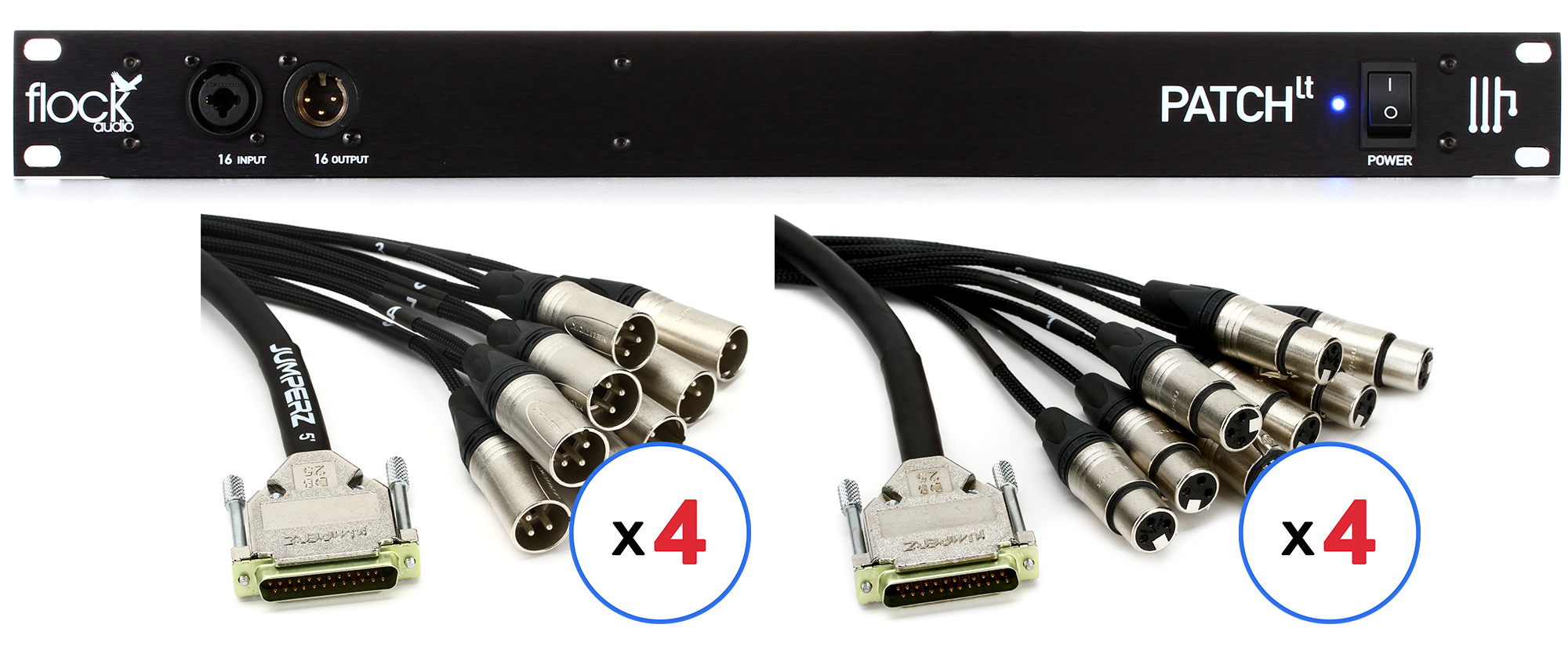 Flock Audio Patch "LT" 32-point Digitally Controlled Analog Patchbay ...