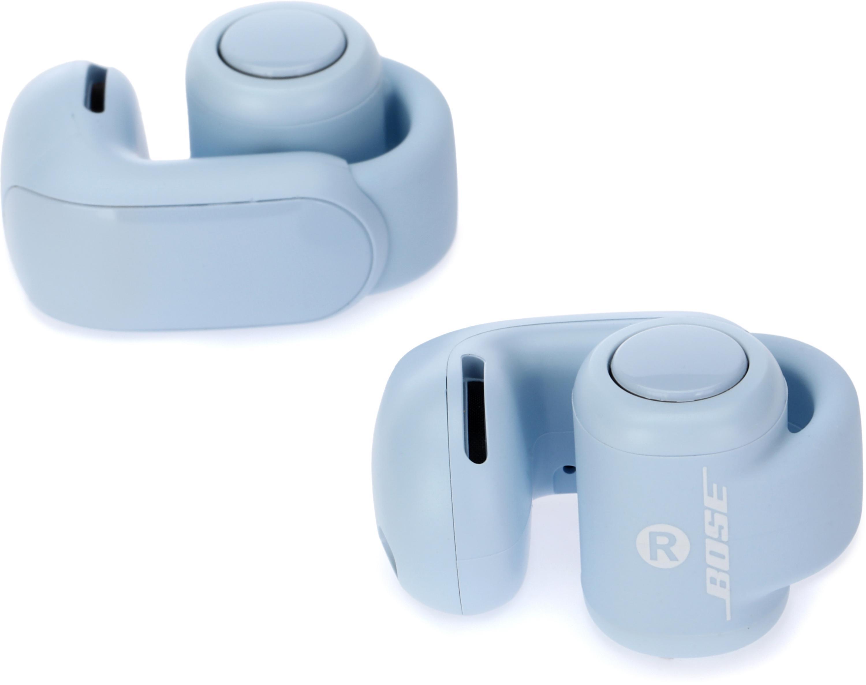 Bose Ultra Open Earbuds - Moonstone Blue | Sweetwater