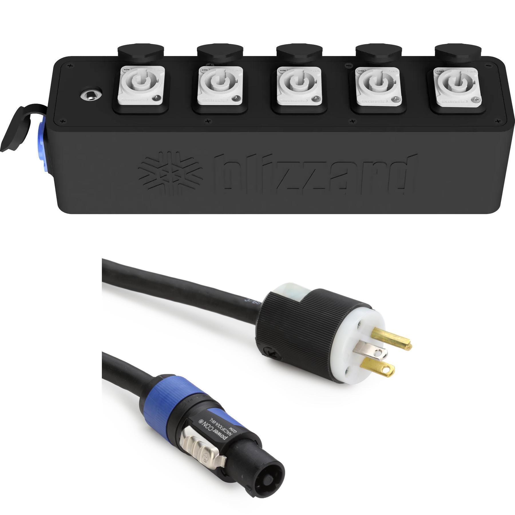 Blizzard Lighting Drop POP PC Stage Power Drop Box with Edison Cable ...