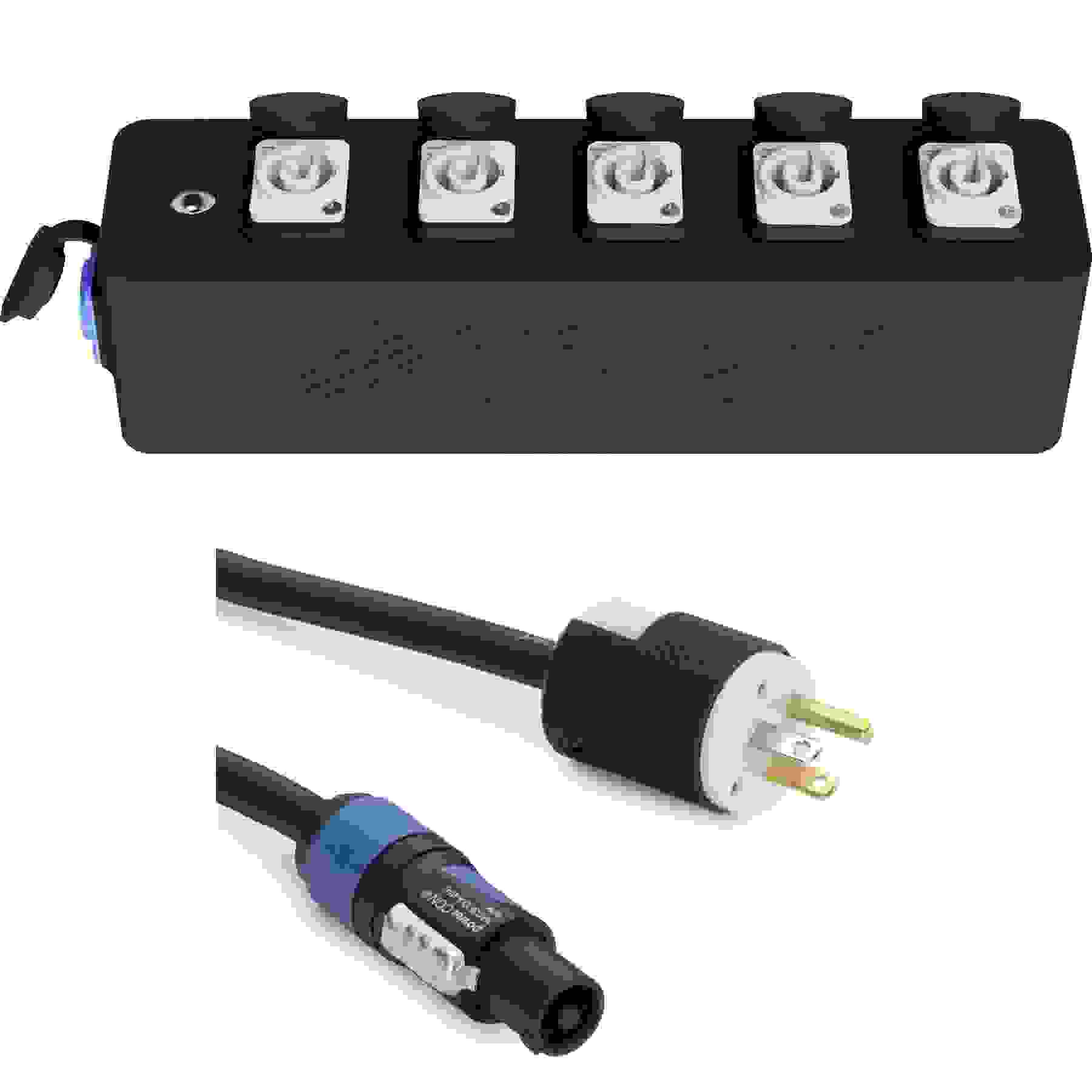 Blizzard Lighting Drop POP PC Stage Power Drop Box with Edison Cable ...