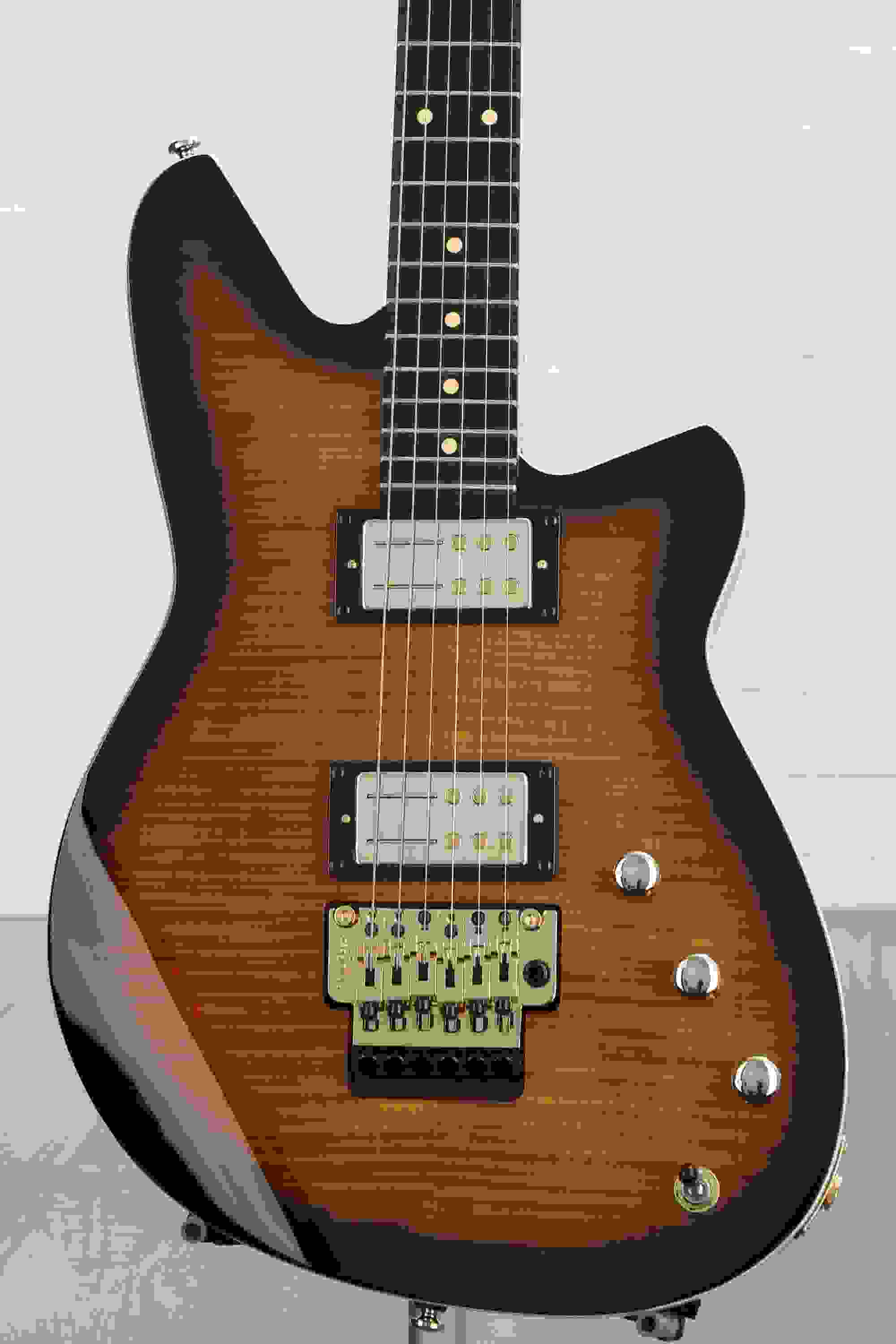 Reverend Kingbolt RA Electric Guitar - Coffee Burst | Sweetwater