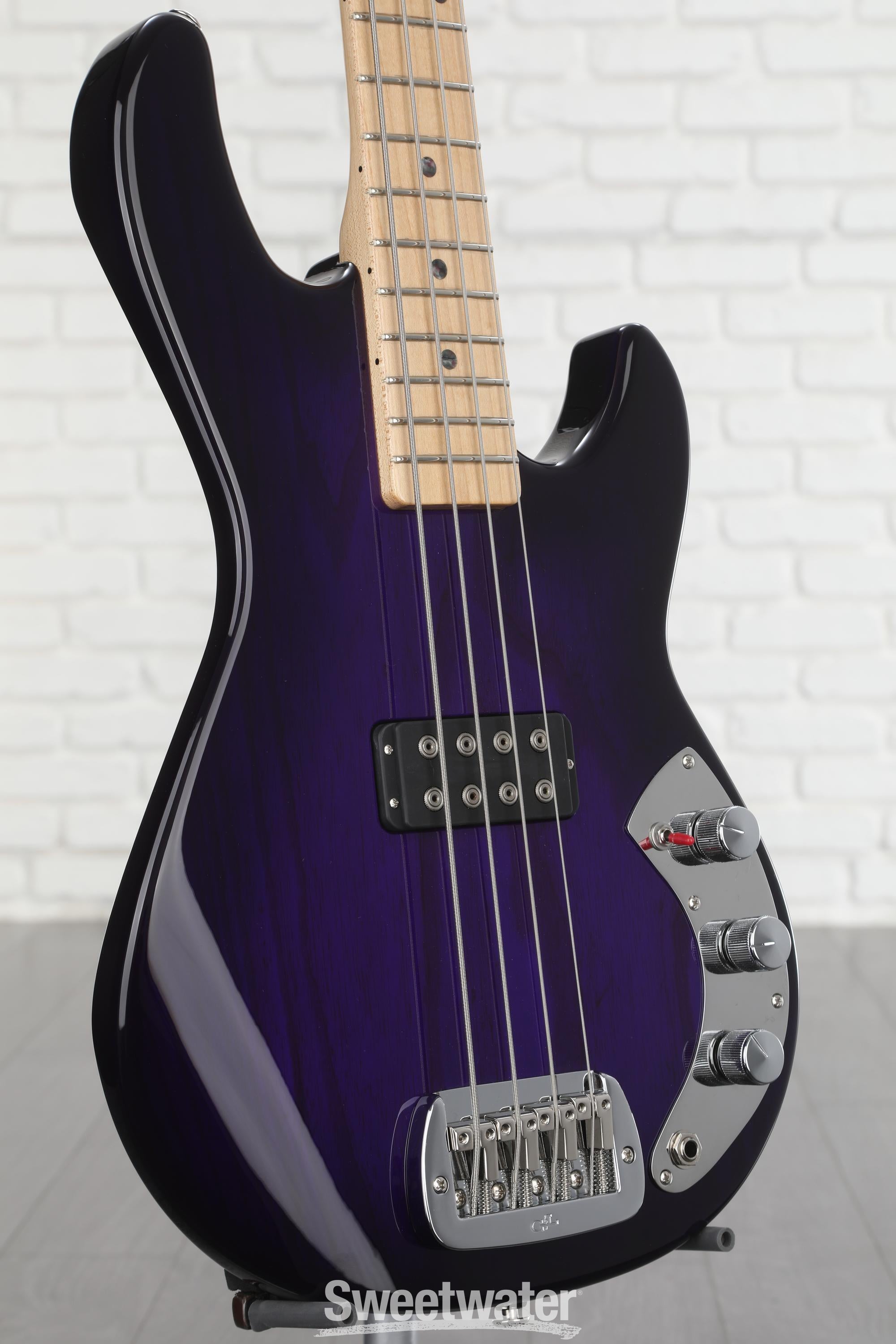 Gandl Clf Research L 1000 Bass Guitar Purpleburst Sweetwater