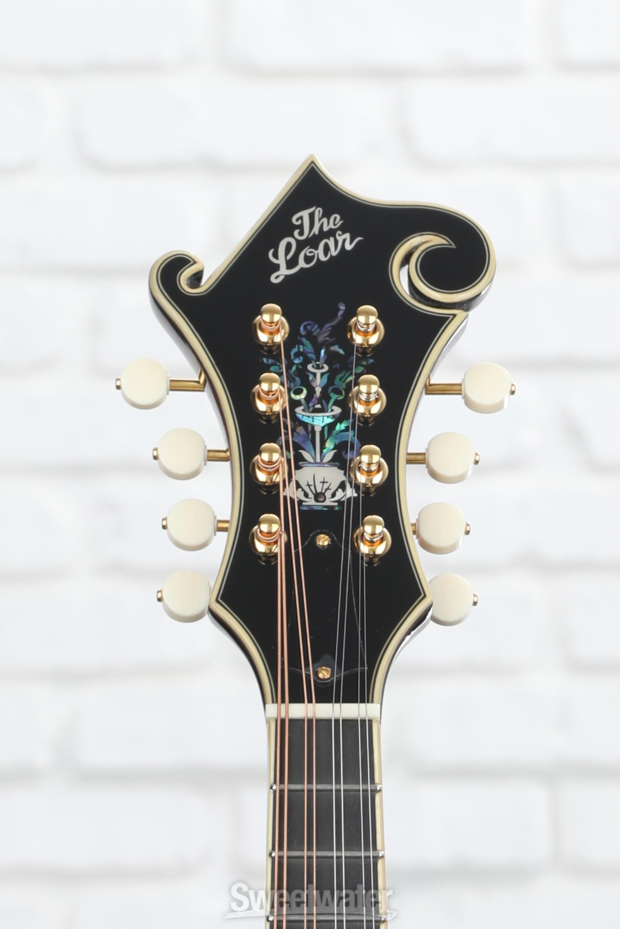 The Loar LM-700E-VS Supreme F-style Acoustic-electric Mandolin - Gloss Vintage Sunburst | Sweetwater