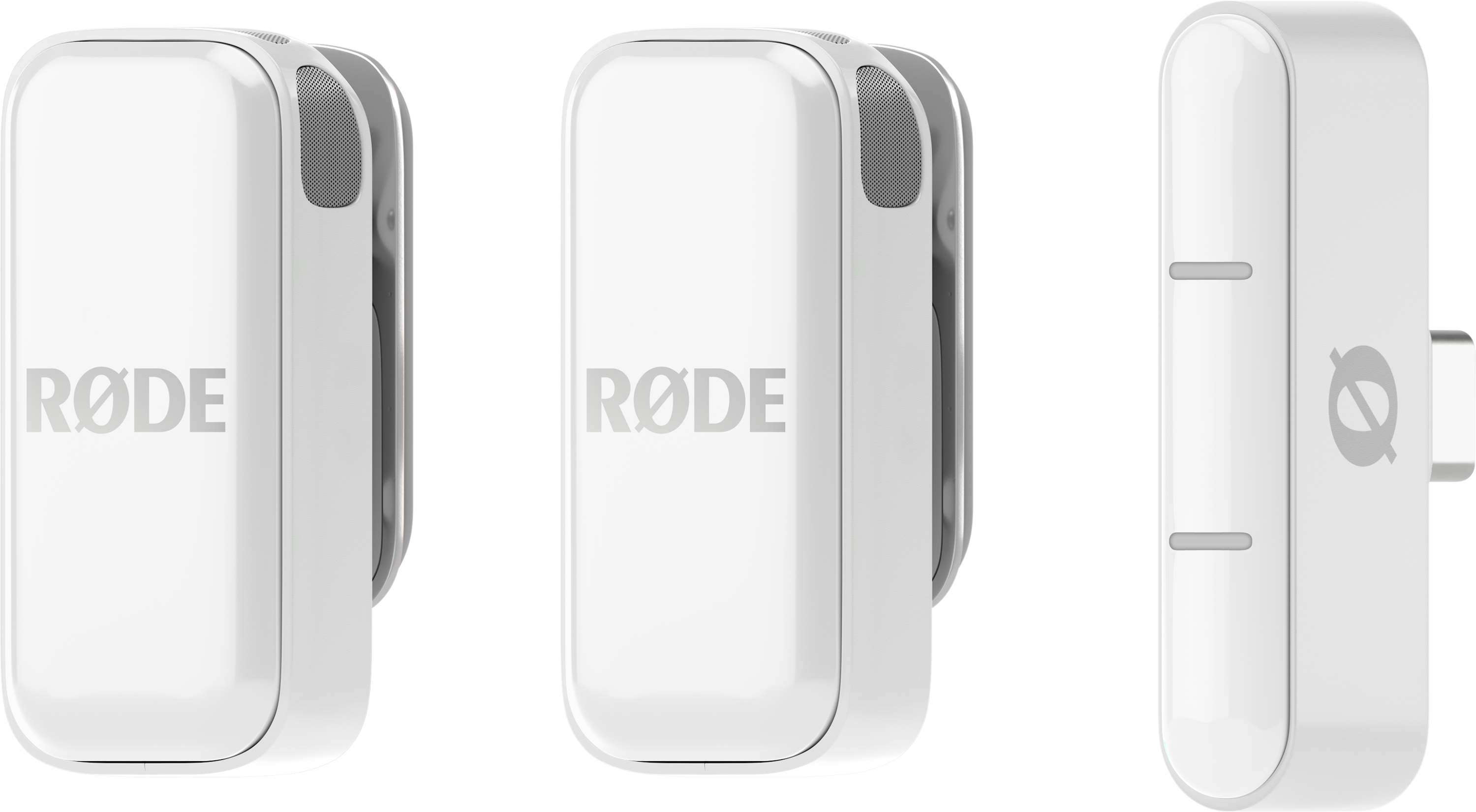 Rode Wireless Micro Microphone Kit - USB-C, White | Sweetwater