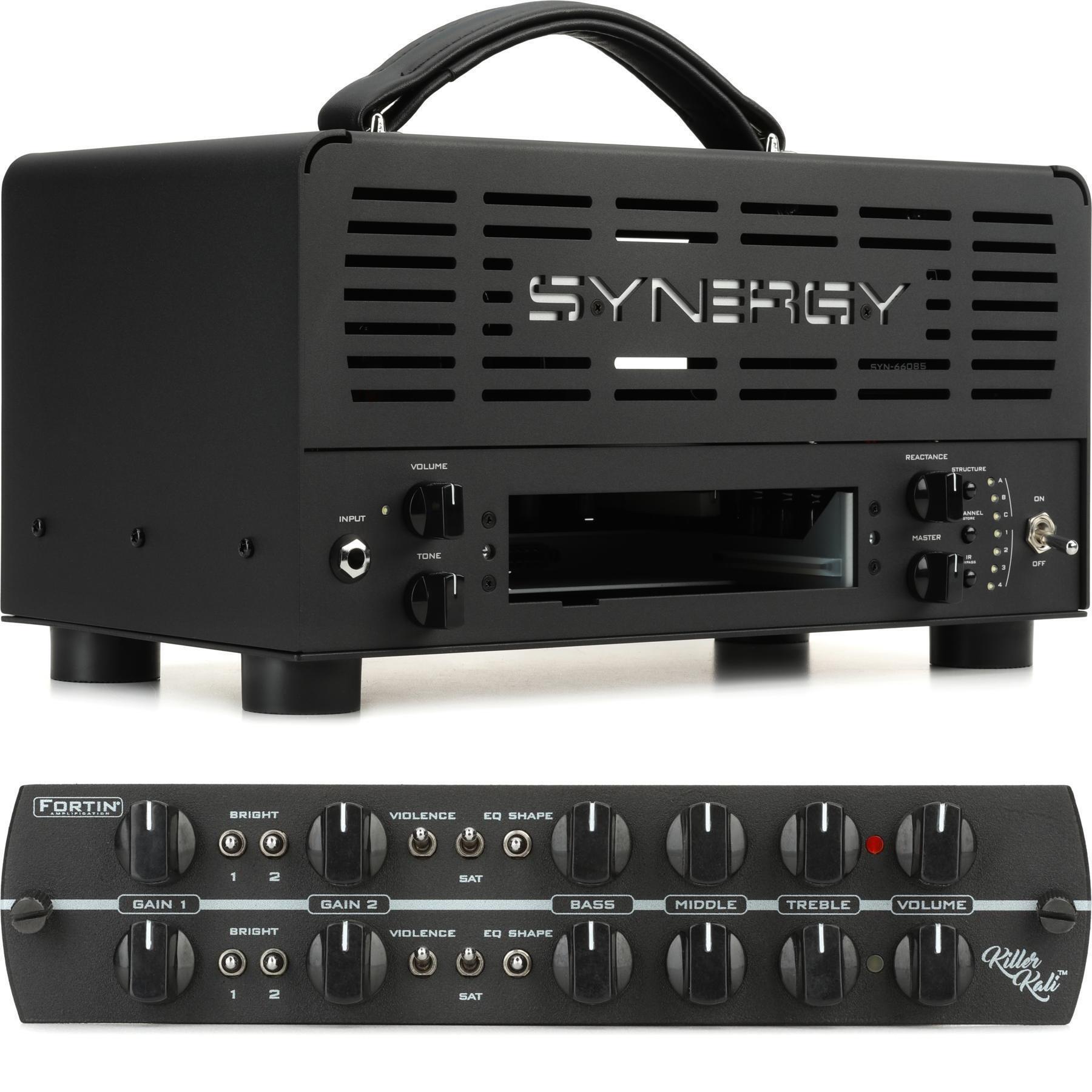 Synergy SYN-20IR 20-watt 3-channel Tube Head with Fortin Killer Kali 2 ...