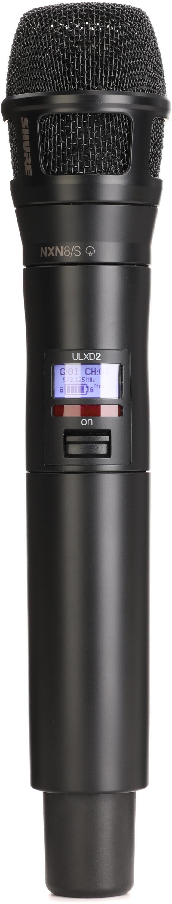 Shure ULXD2/Nexadyne Wireless Handheld Microphone Transmitter - Black ...