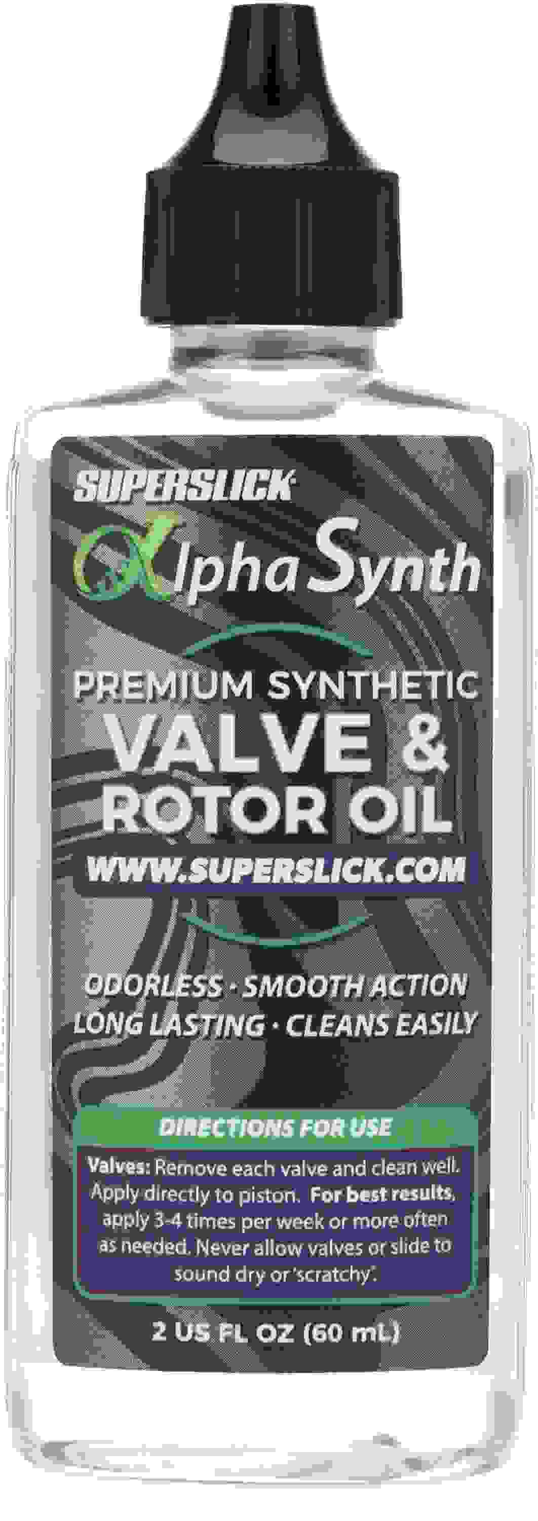 Superslick AlphaSynth Valve and Rotor Oil - 2 oz. | Sweetwater