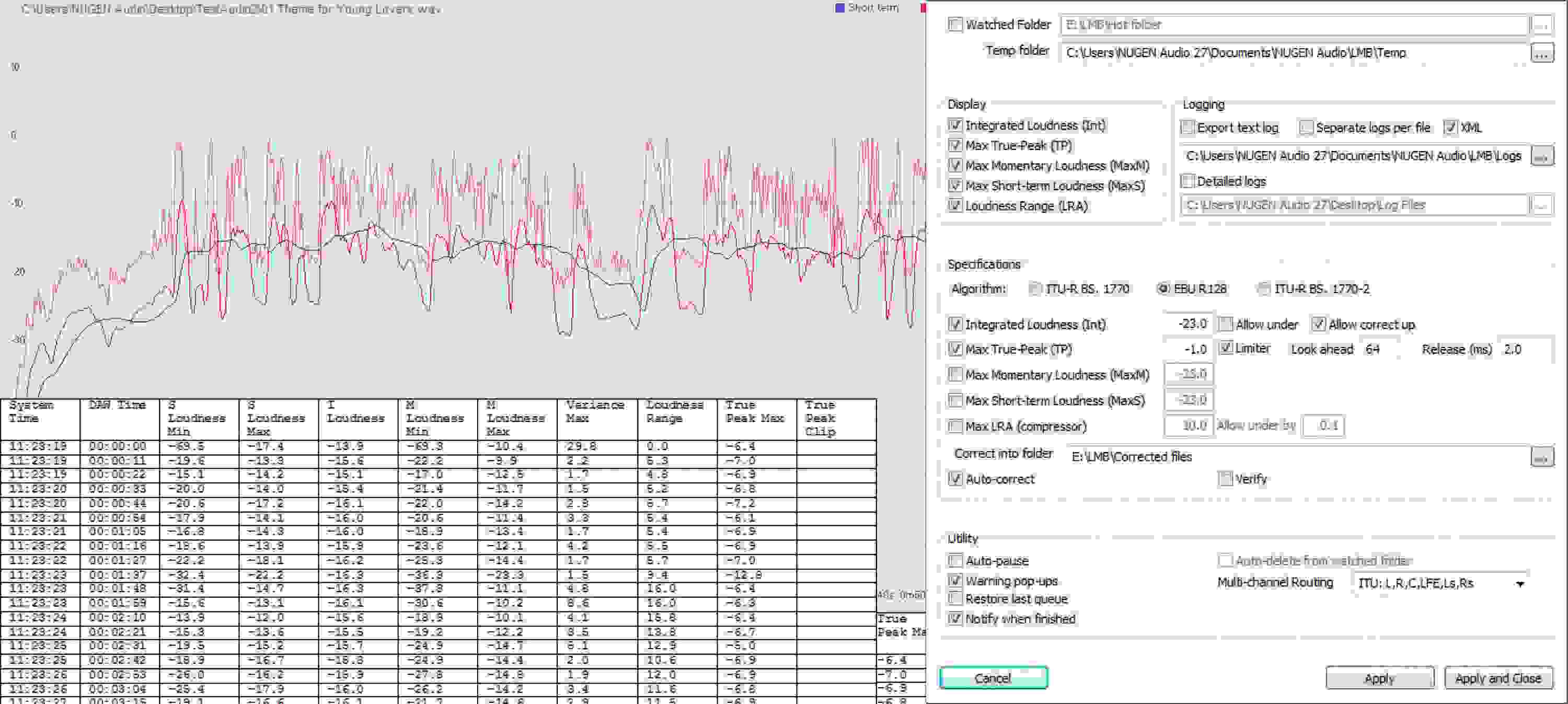 NUGEN Audio LMB Loudness Batch Processor | Sweetwater