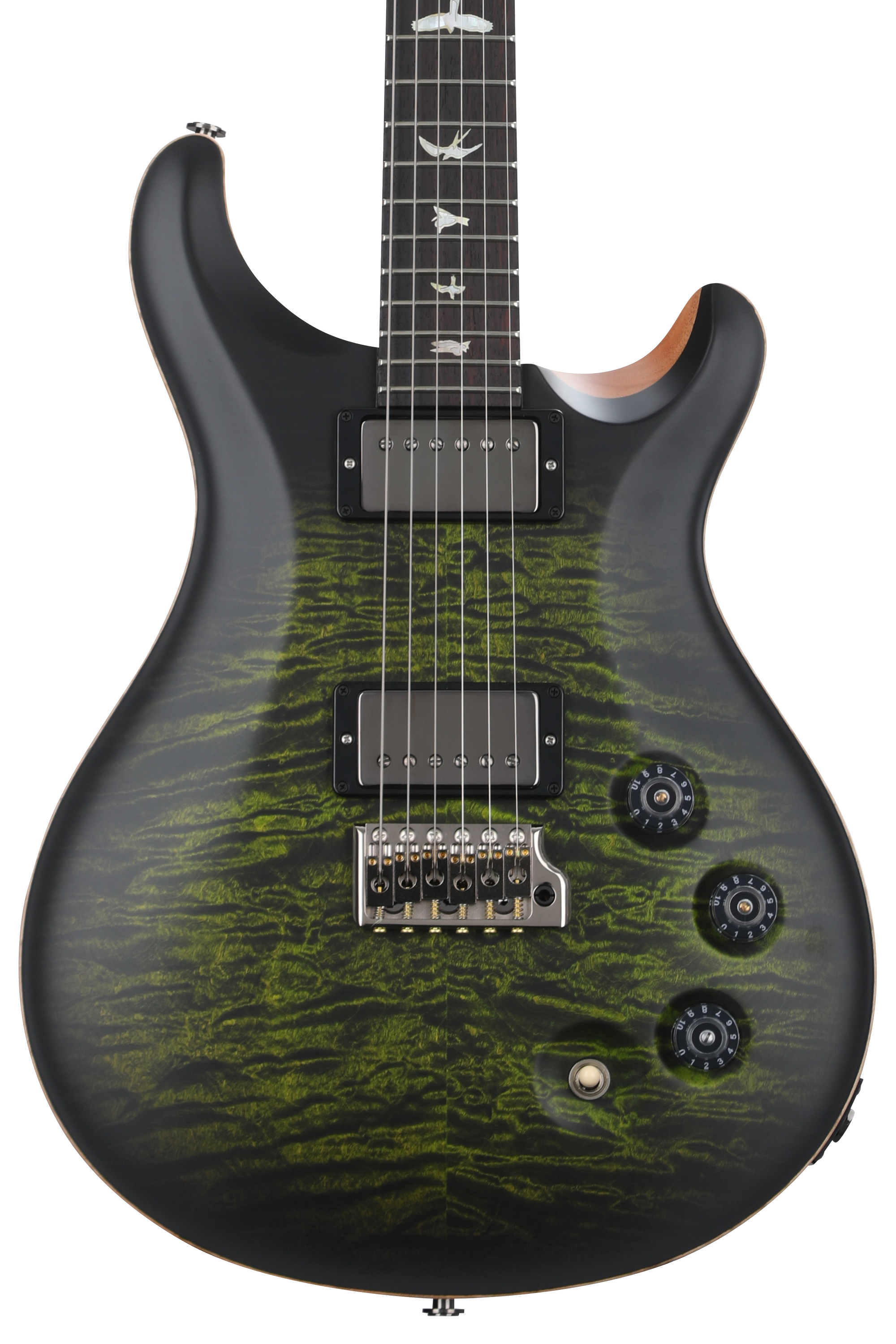 PRS Wood Library DGT Electric Guitar - Satin Jade Smokeburst with ...