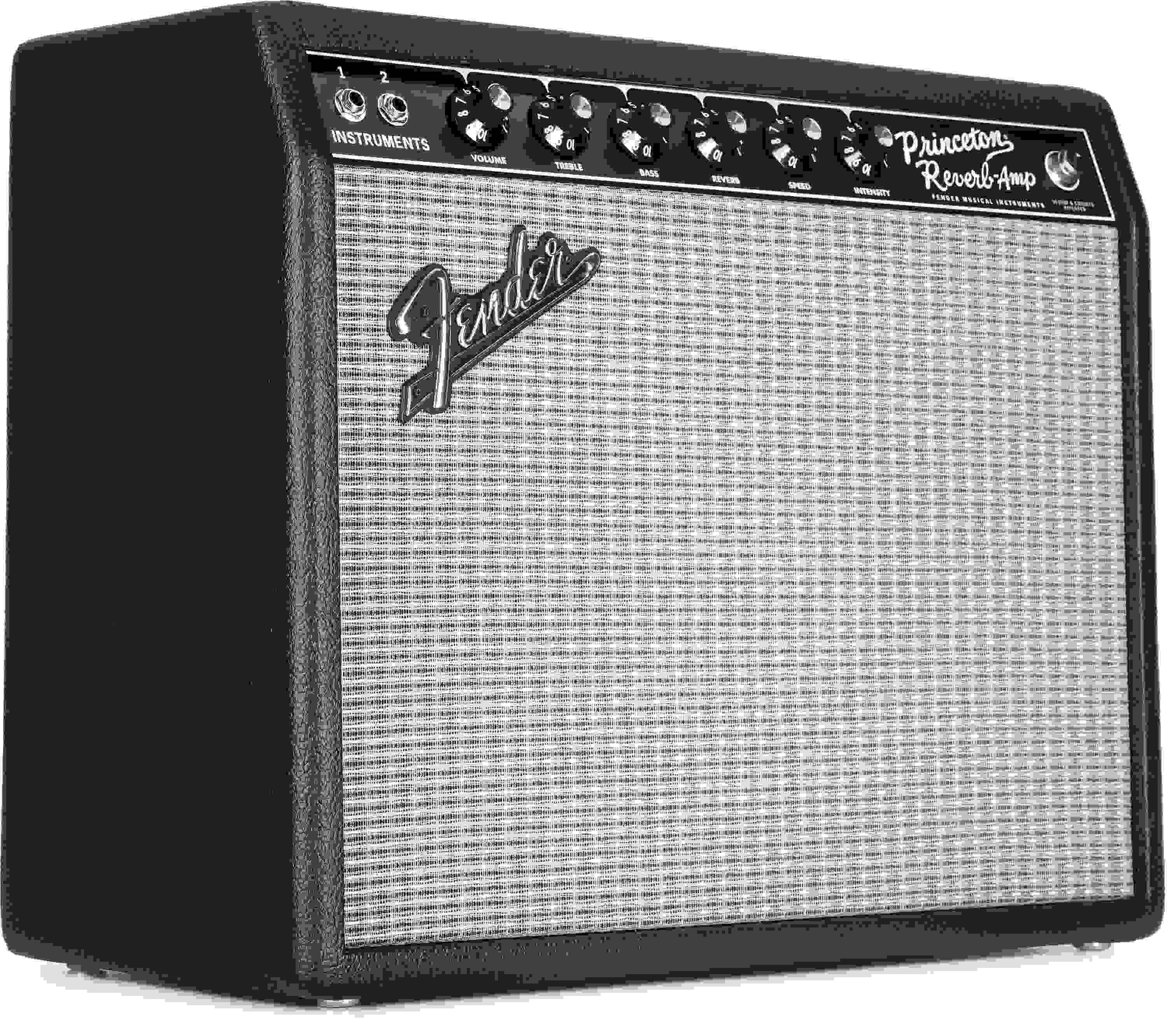 Fender '65 Princeton Reverb 12-watt 1 x 10-inch Tube Combo Amp - Black ...