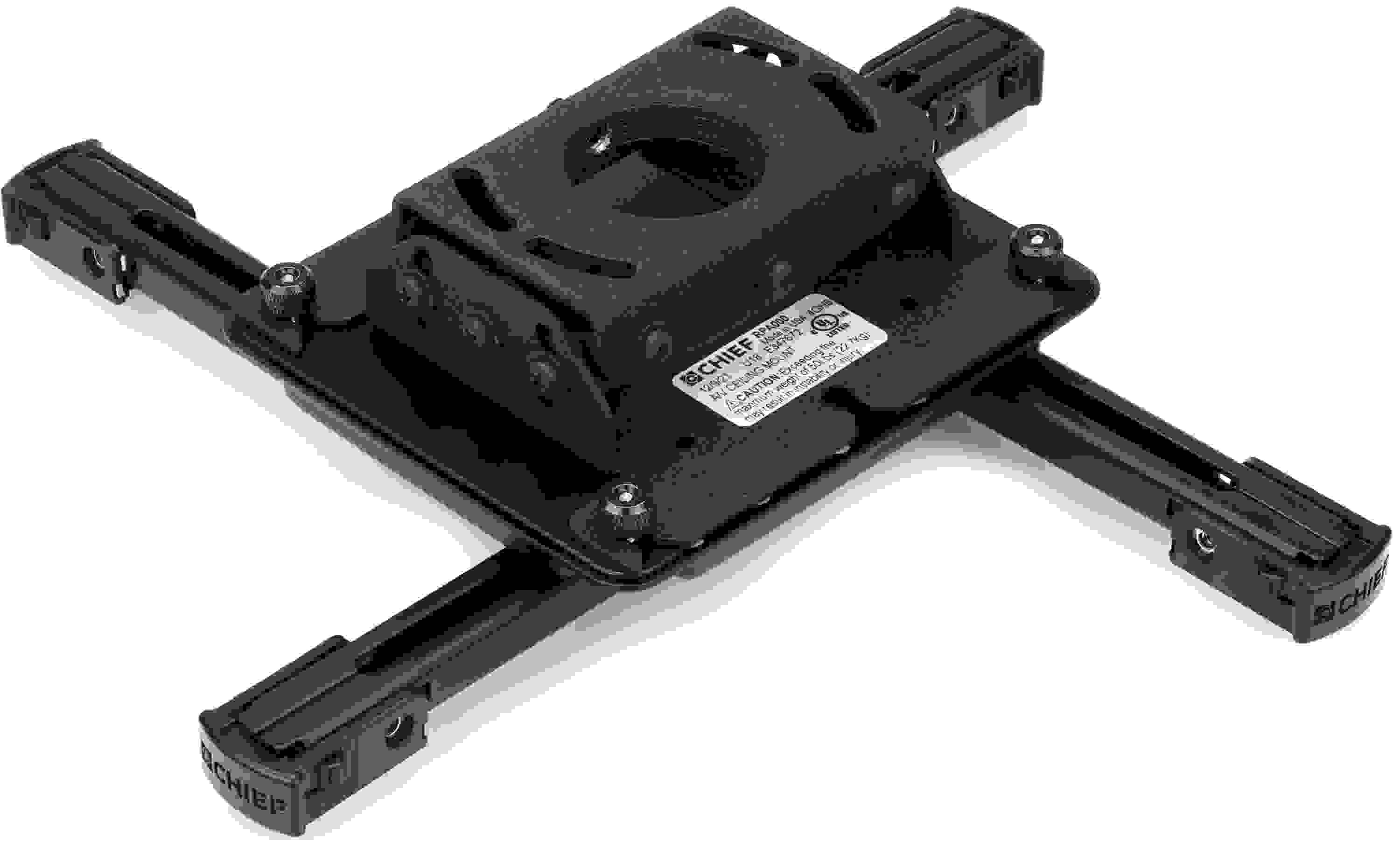 Chief Universal RPA Ceiling Projector Mount - Black | Sweetwater