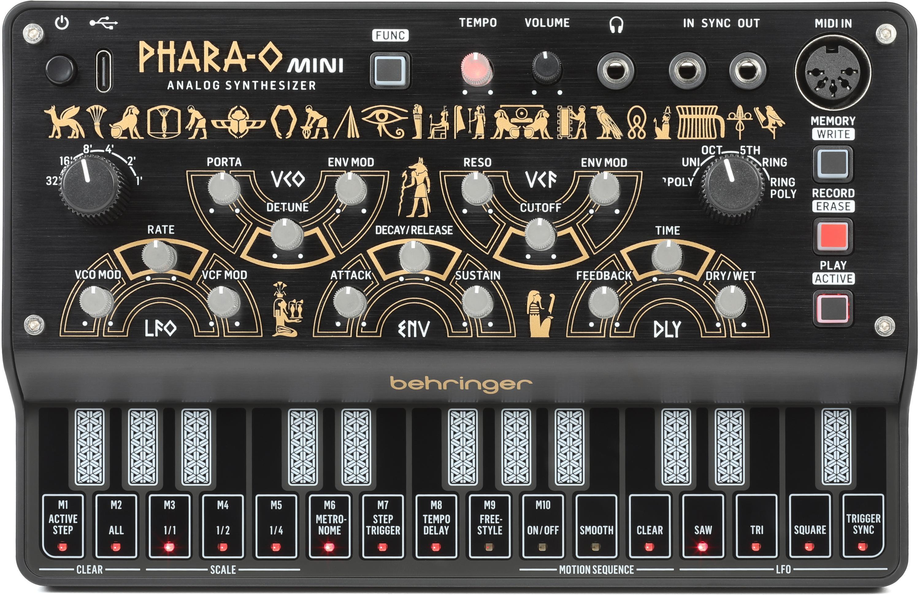 Behringer Phara-O Mini Polyphonic Analog Synthesizer | Sweetwater