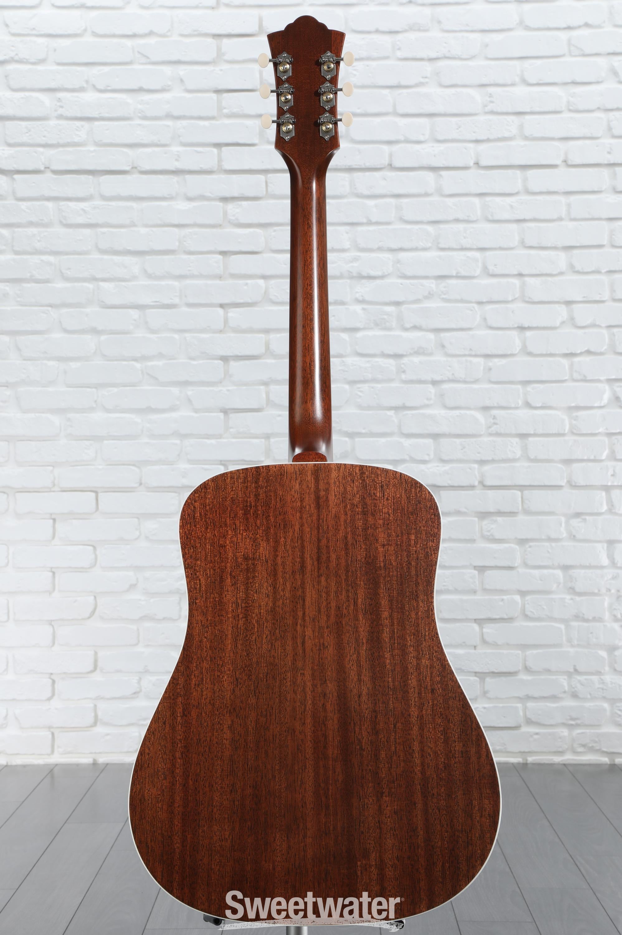 Guild D-40 Standard Dreadnought Acoustic Guitar - Natural | Sweetwater