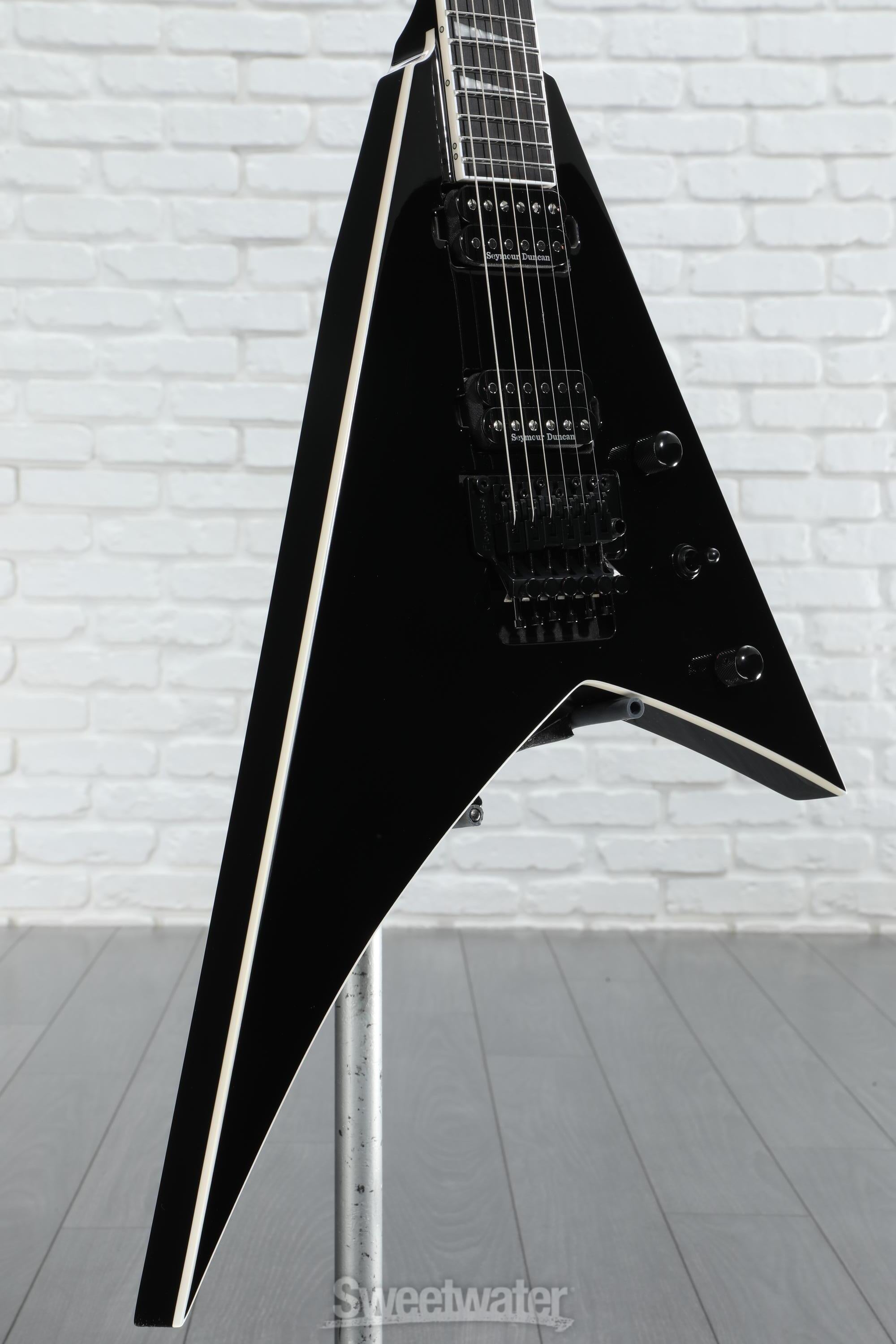 Jackson Pro Plus Series Rhoads Electric Guitar - Deep Black | Sweetwater