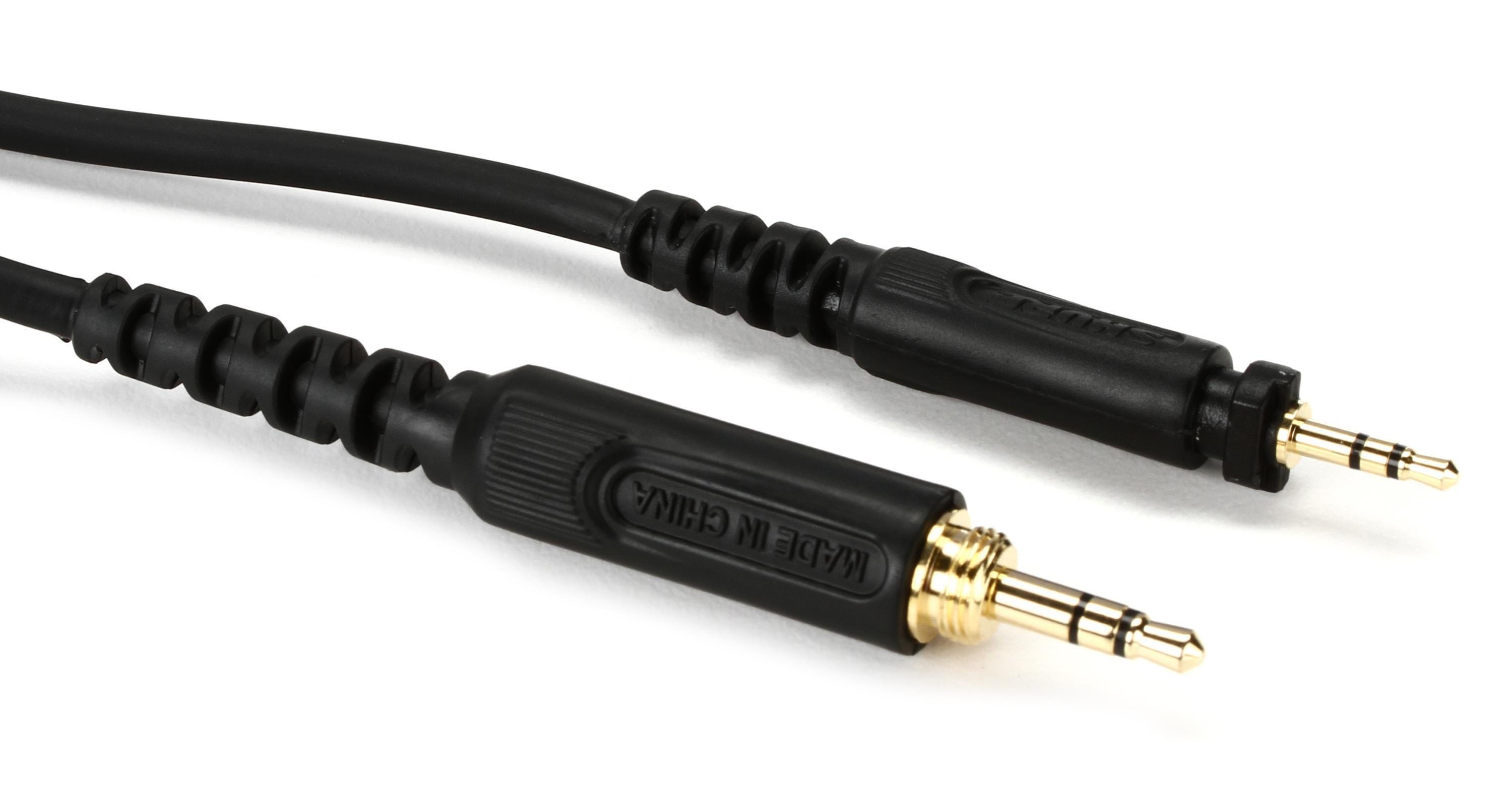 Shure HPASCA1 Straight Replacement Cable for Shure Headphones - 2.5 ...