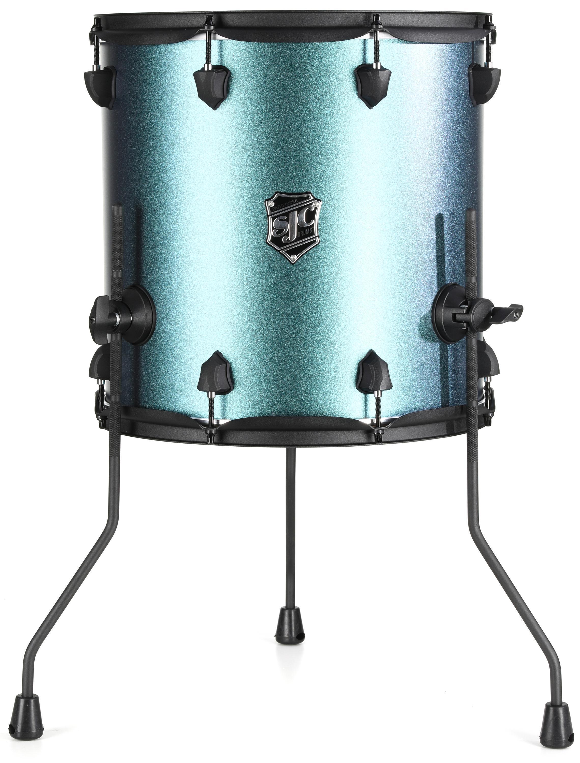 SJC Custom Drums Pathfinder Series Floor Tom - 14 x 14 inch - Pacific ...