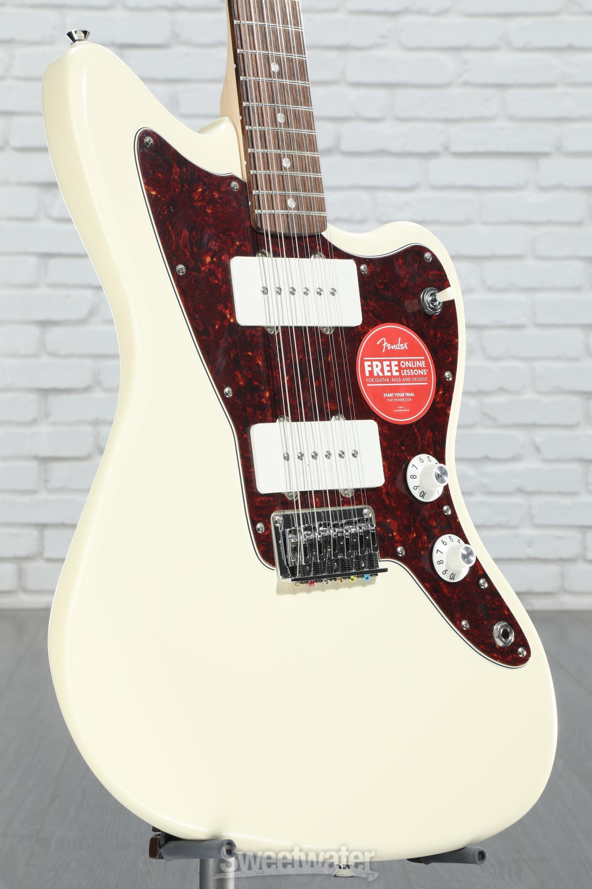 Squier Paranormal Jazzmaster XII 12-string Electric Guitar - Olympic ...