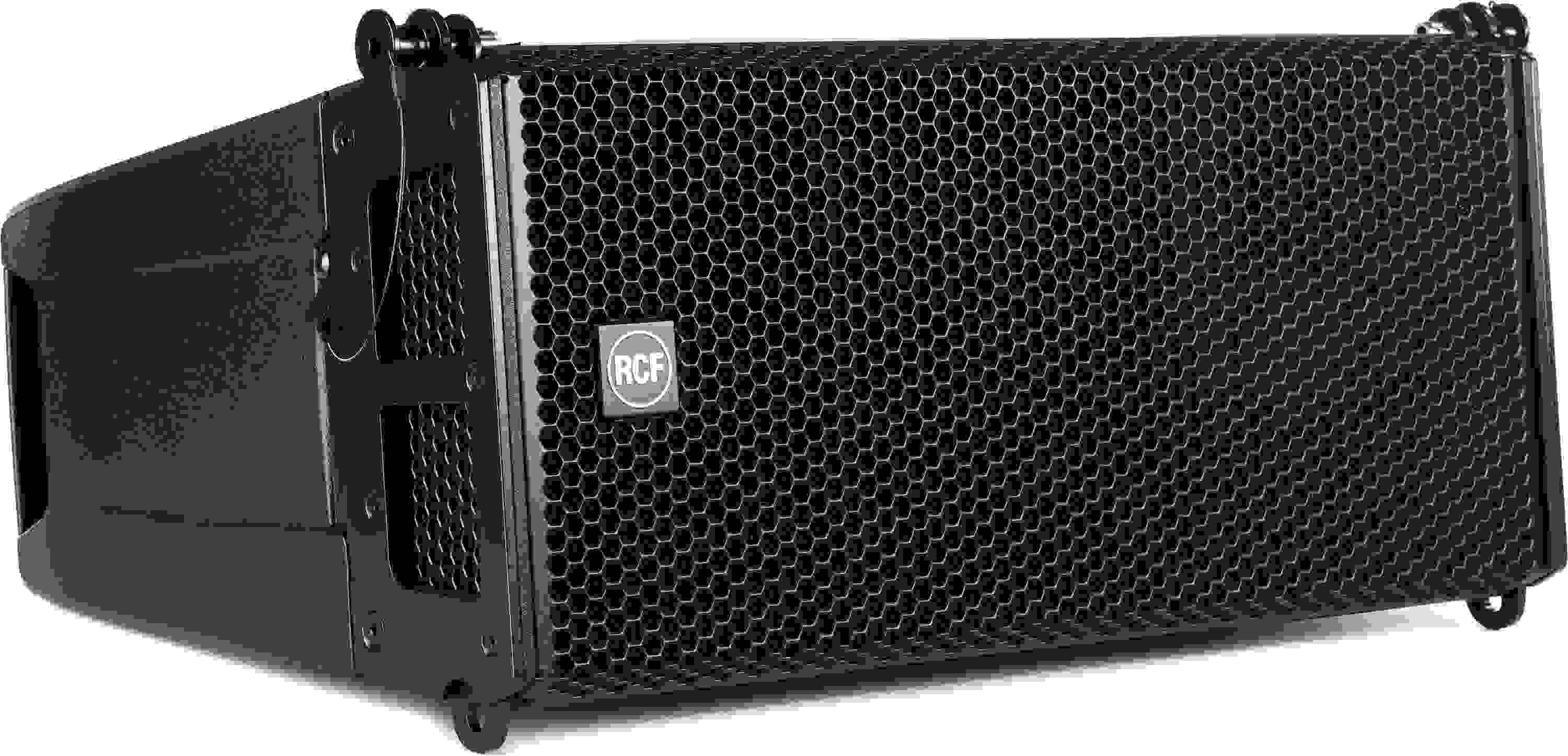 Rcf Hdl6 A 1400 Watt 6 Inch Compact Active Line Array Module Black Sweetwater