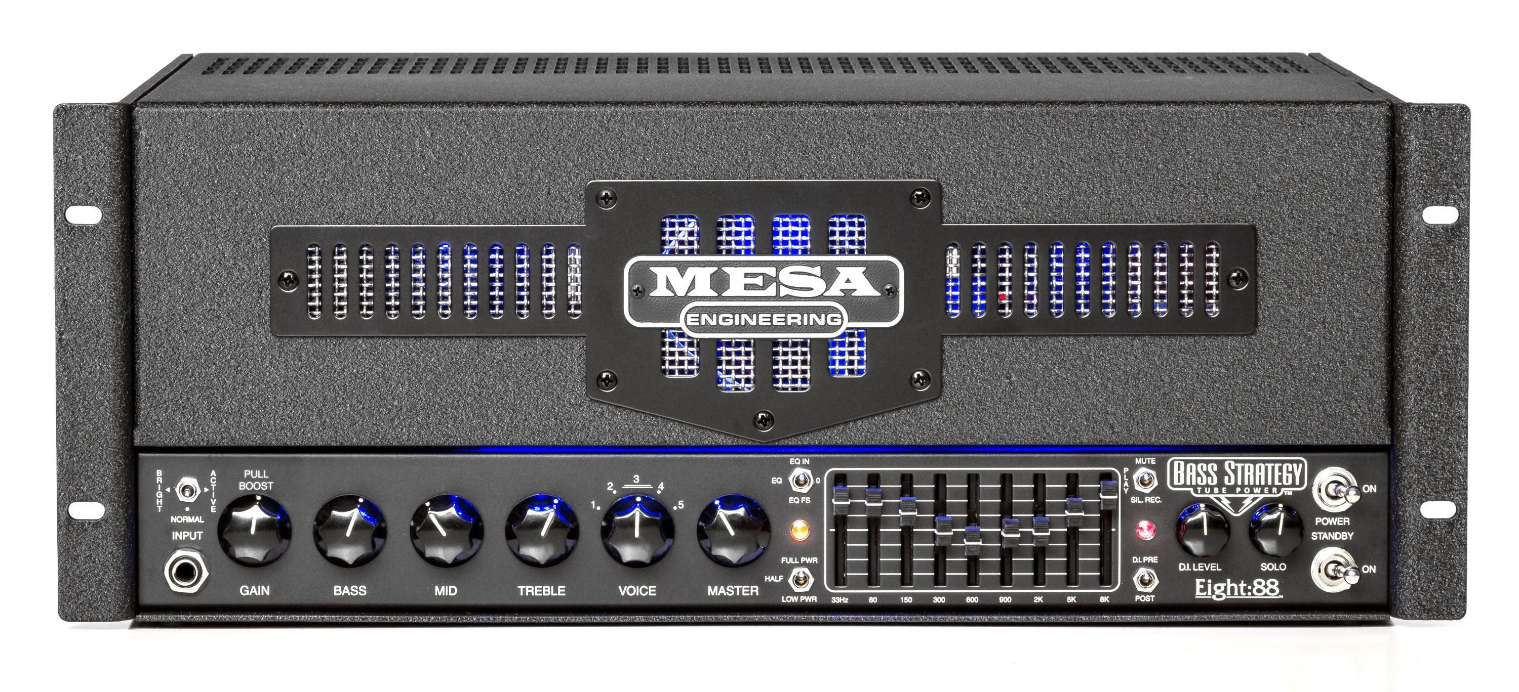 Mesa/Boogie Bass Strategy Eight:88 - 465-Watt Bass Head - Rackmount ...